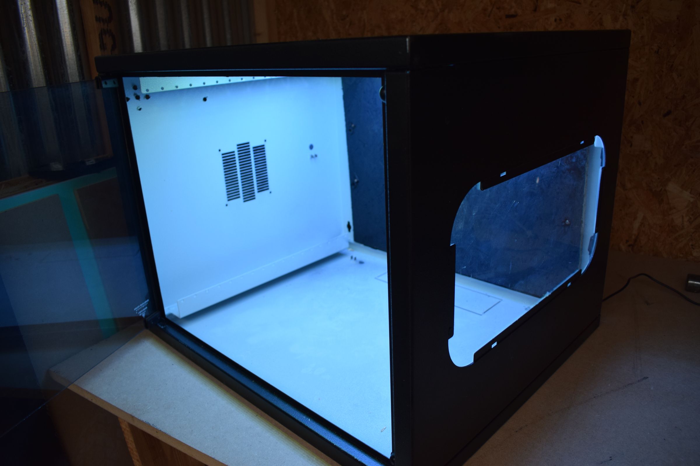 3D Printer Enclosure From Old Network Server : 5 Steps (with Pictures ...
