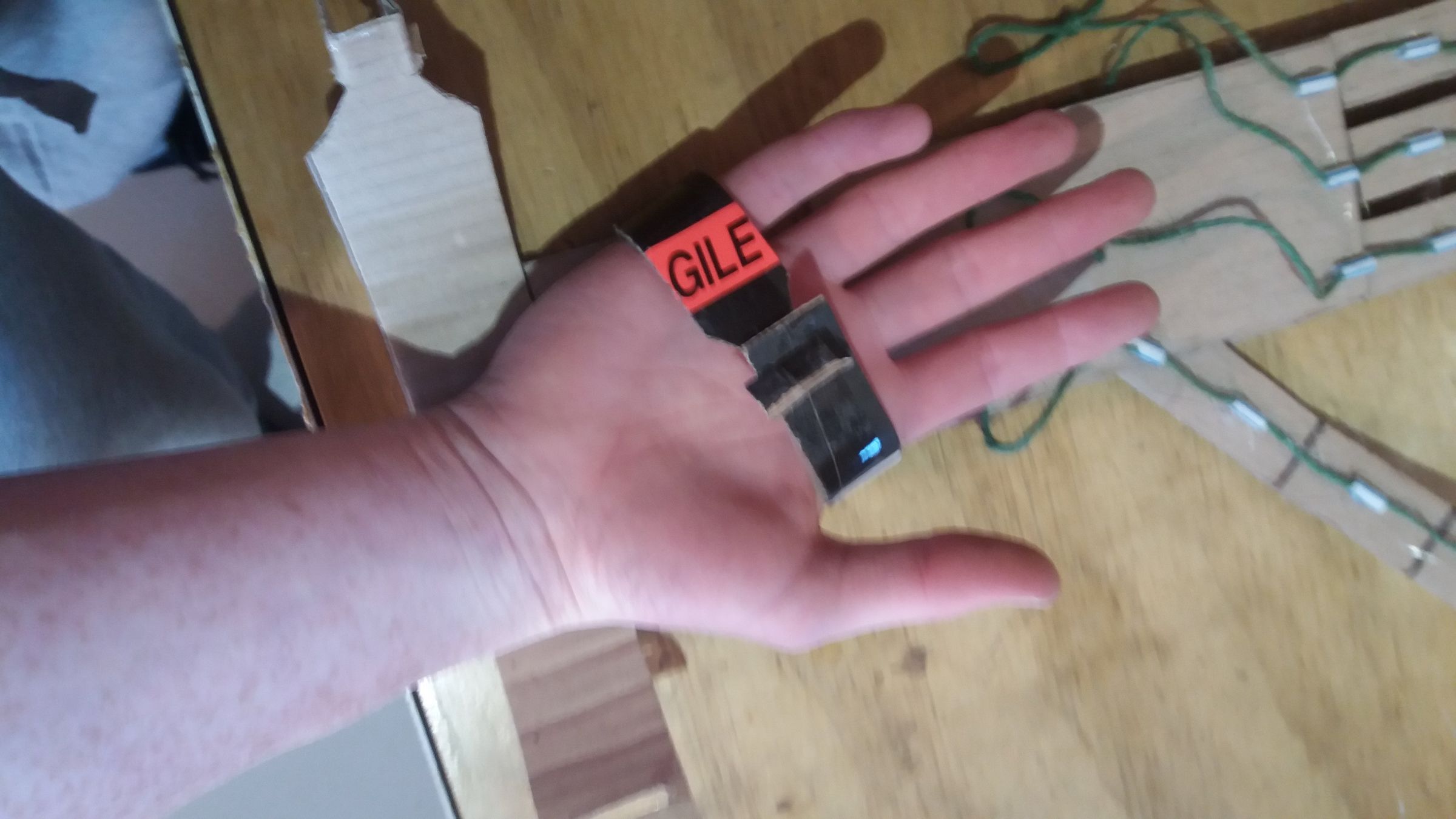 Cardboard Robot Hand (prototype) : 6 Steps - Instructables