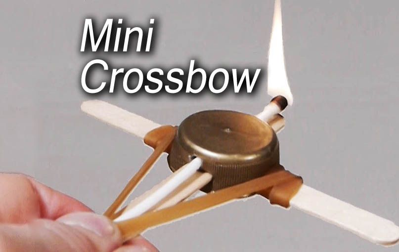 How to Make a Mini Crossbow (with Pictures) - Instructables