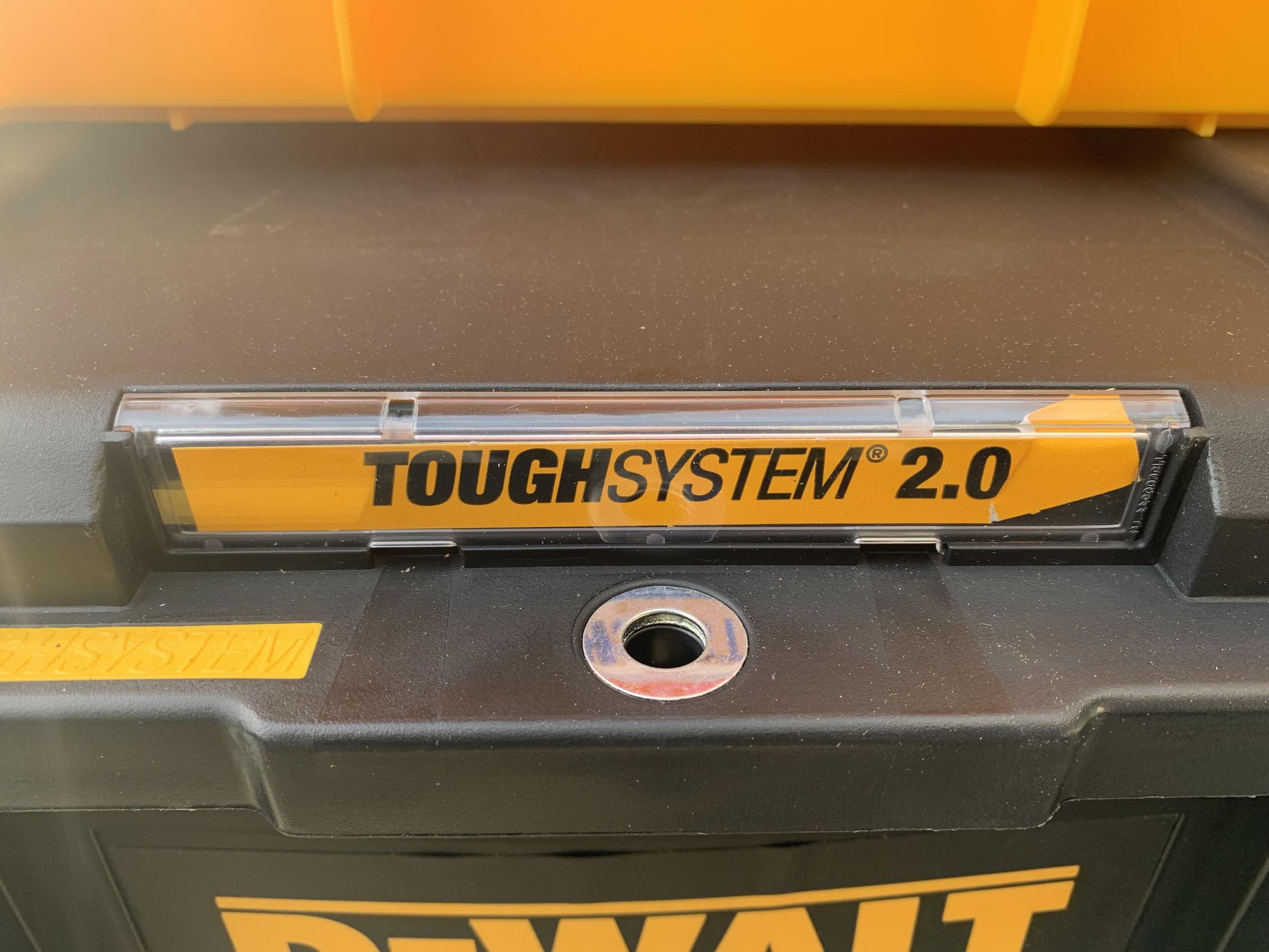 Custom Name Plate for Your DeWalt ToolSystem 2 Tool Boxes : 5 Steps ...