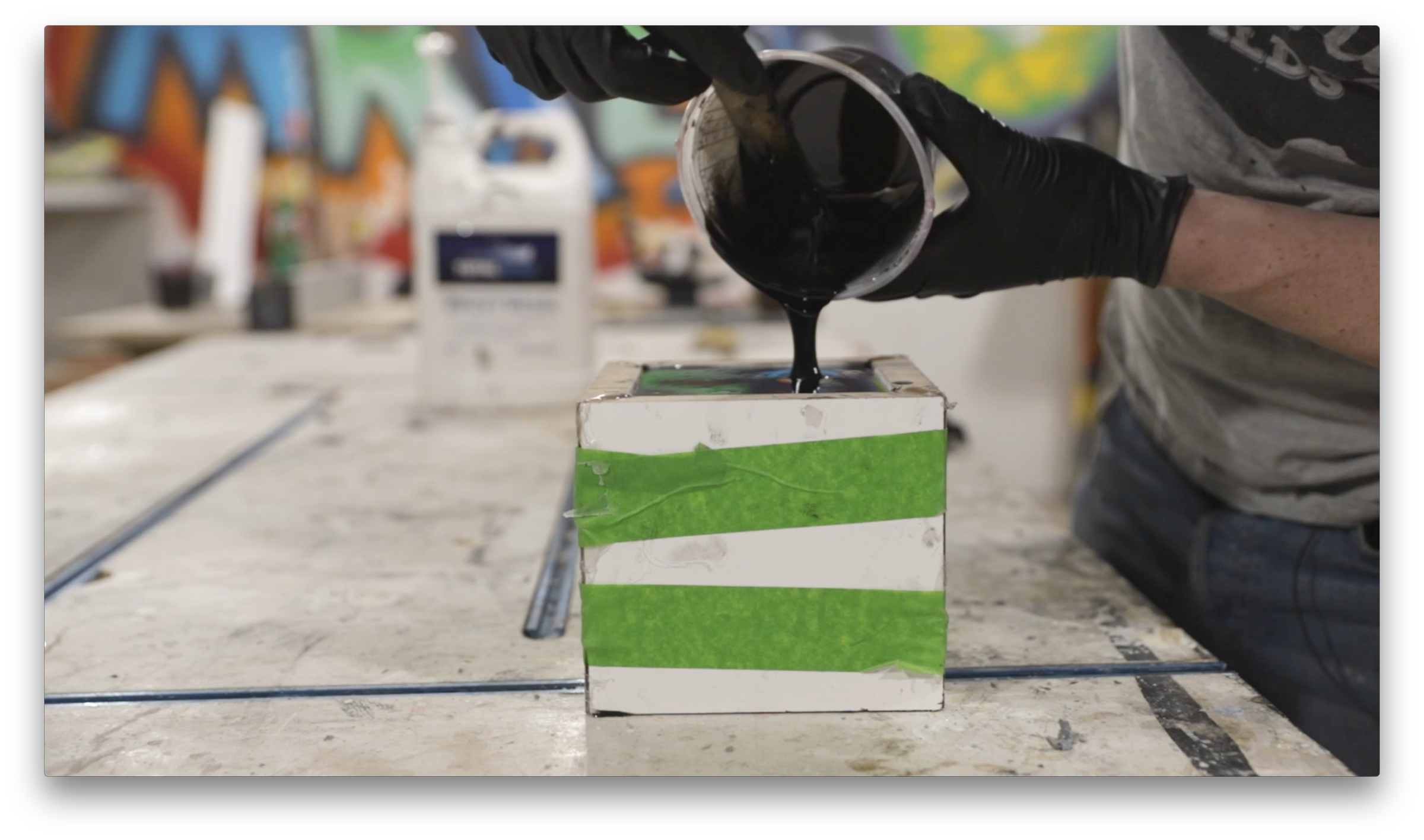 Wirelessly-Charged Epoxy LED Cube Lamp : 13 Steps (with Pictures ...
