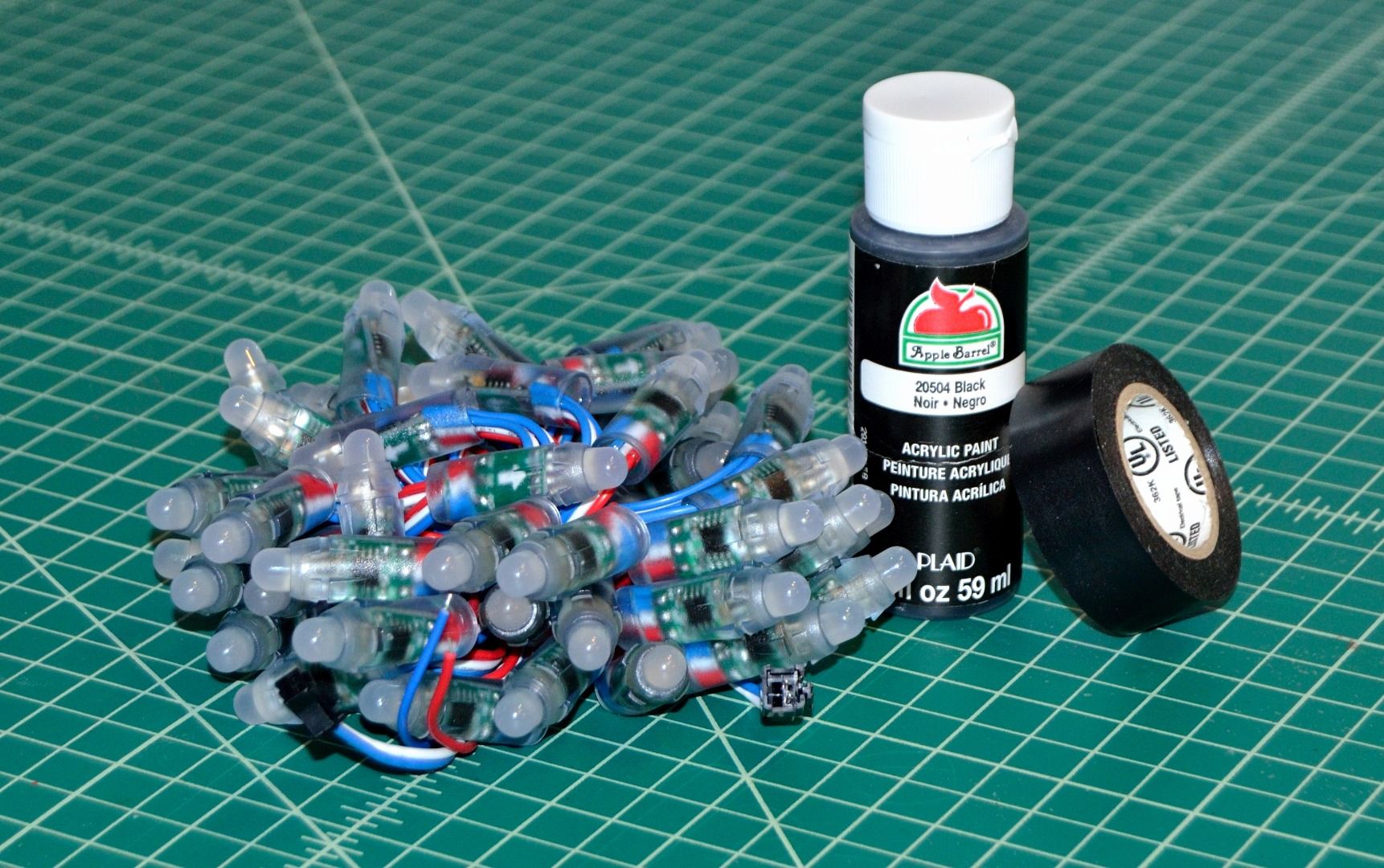 Arduino Controlled Positional RGB LED Christmas Tree : 6 Steps (with ...