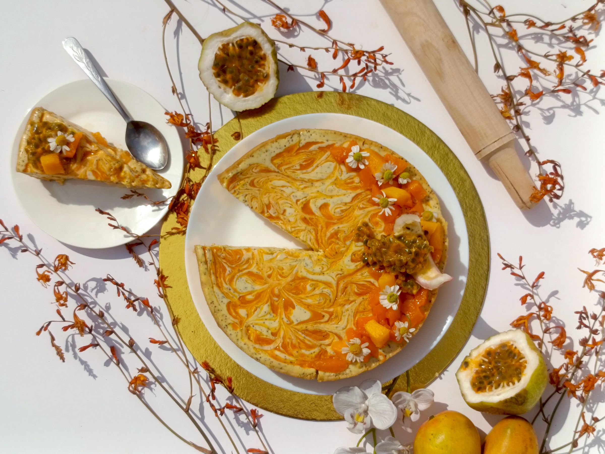 Mango Pie With Passion Fruit (Maracumango Pie) : 14 Steps (with ...