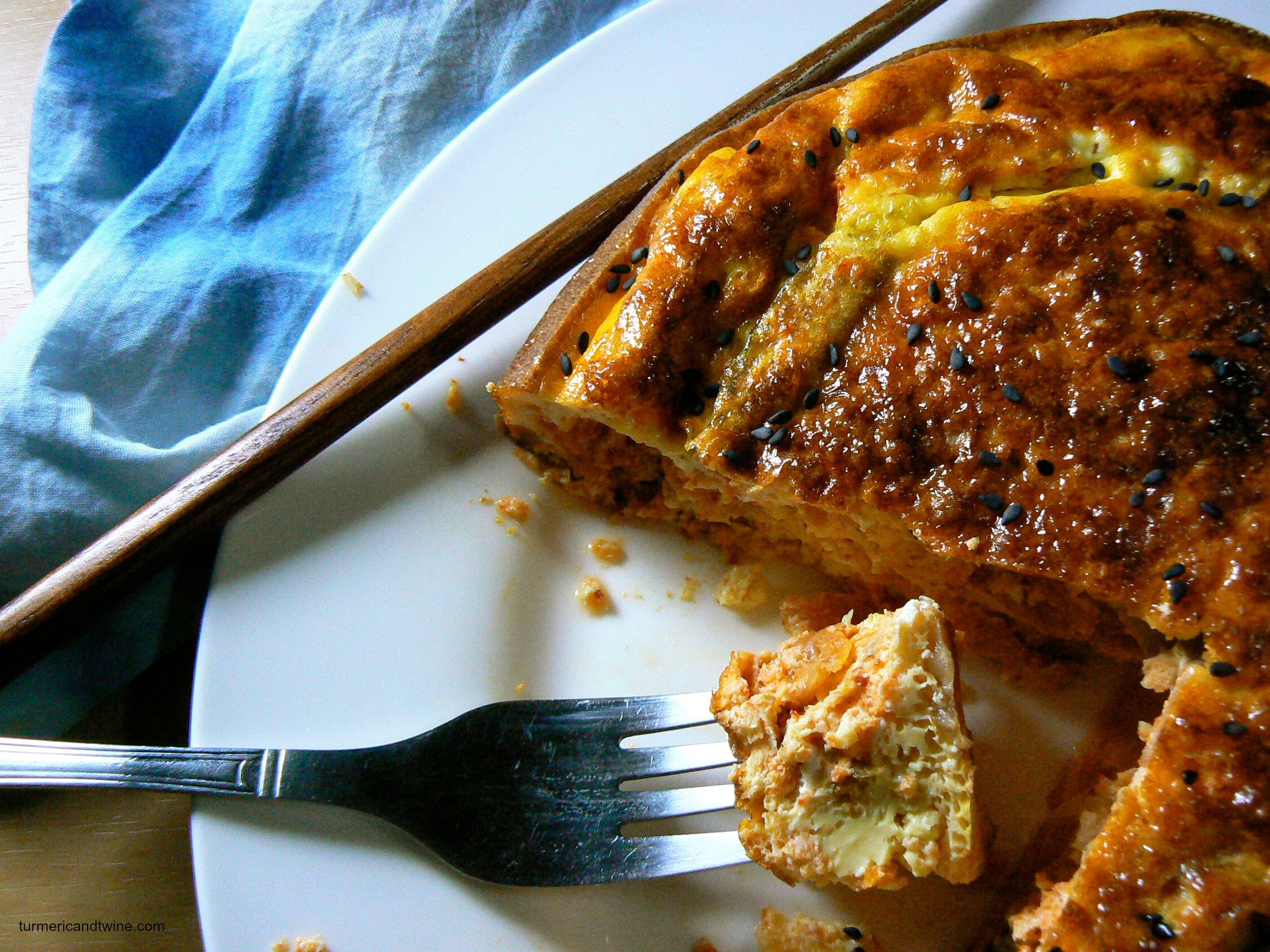 Mukeunji Kimchi Frittata With Lemongrass and Sour Cream (with Pictures ...