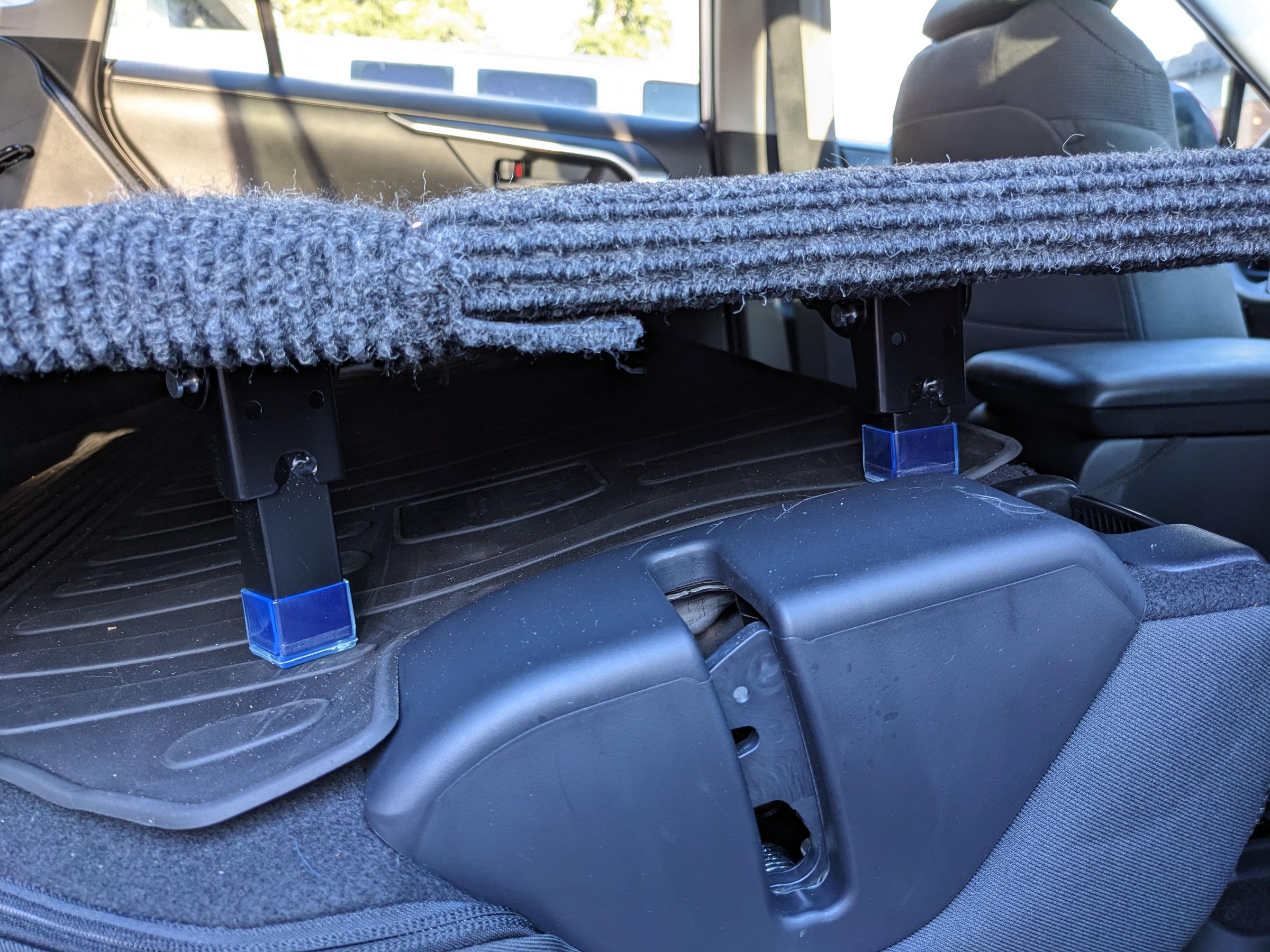 RAV4 Car Camping Platform With Folding Legs : 5 Steps (with Pictures ...