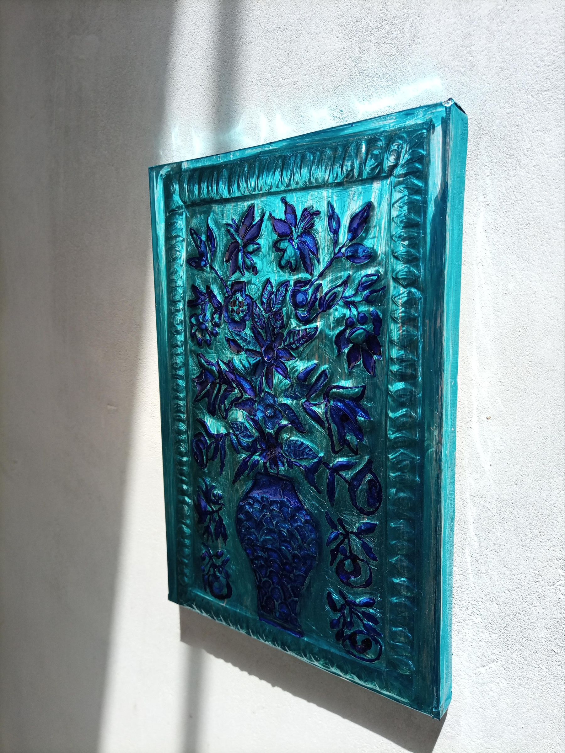 How to Make Embossed Painting|Metal Art : 4 Steps - Instructables