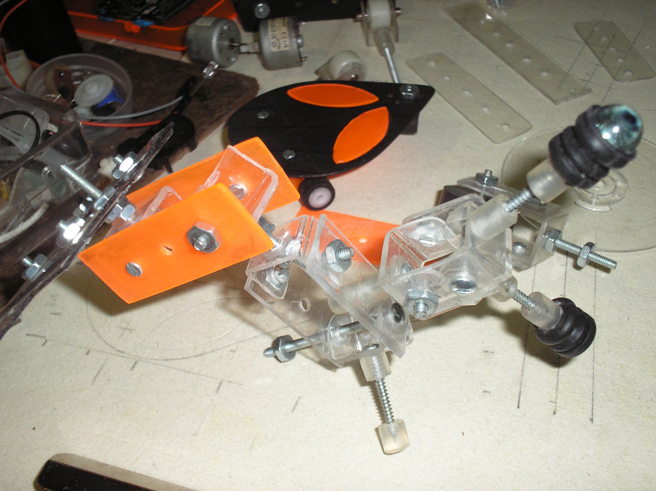 DIY Prototypes (robots or Art Design), With Homemade Pieces (recycling ...