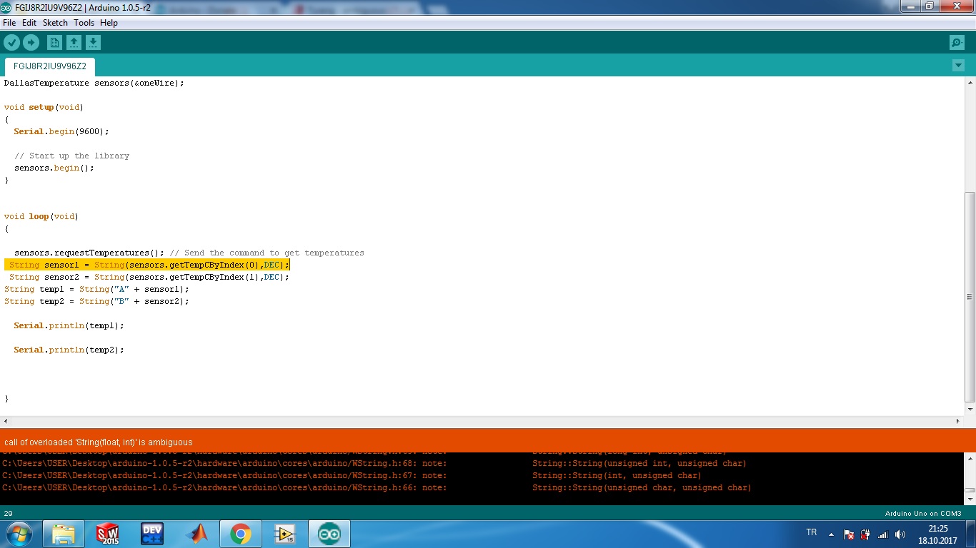Arduino& Labview With 2 DS18B20 : 3 Steps (with Pictures) - Instructables