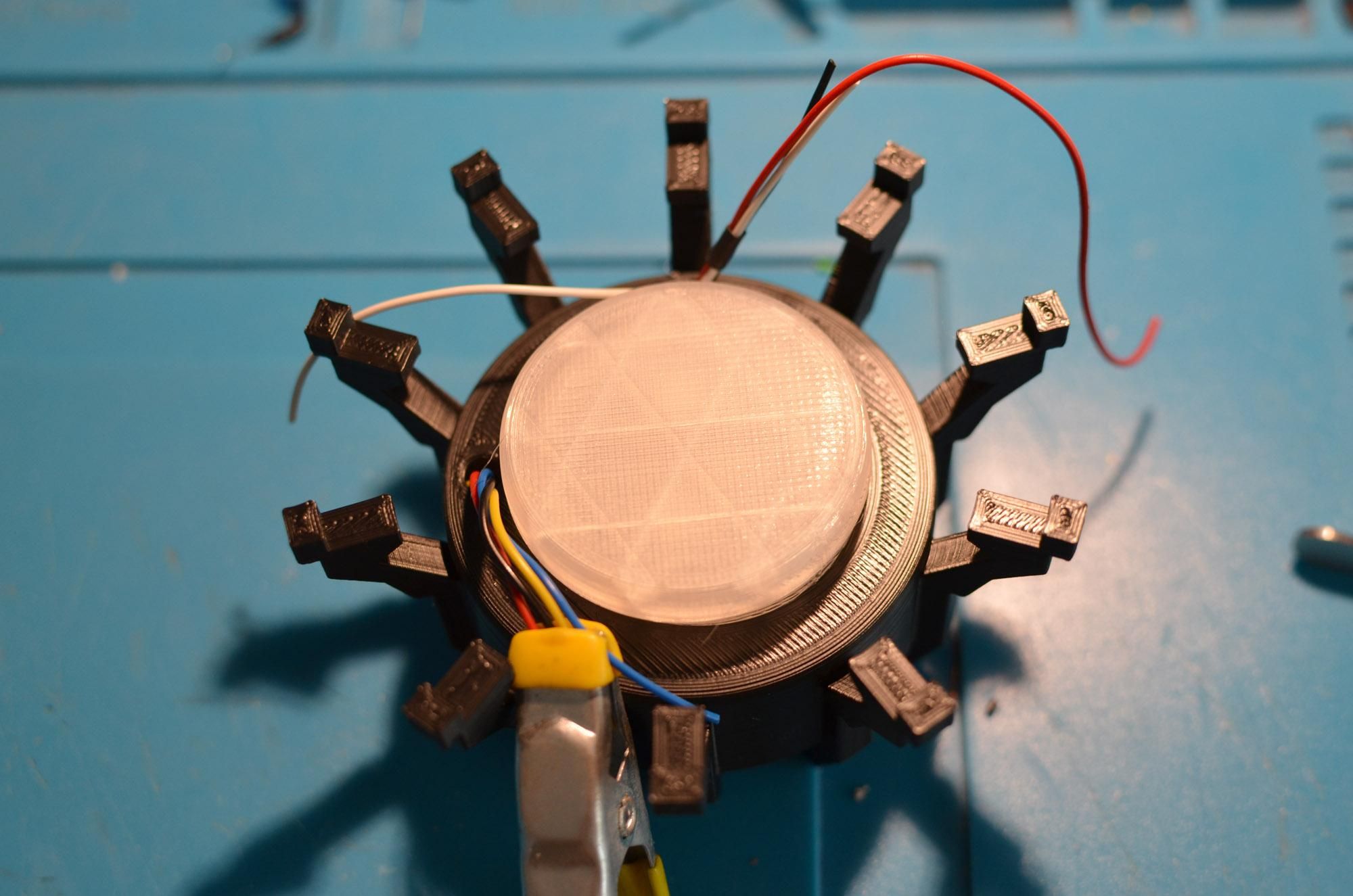 Iron Man Arc Reactor Clock (OLED Version) : 12 Steps (with Pictures ...