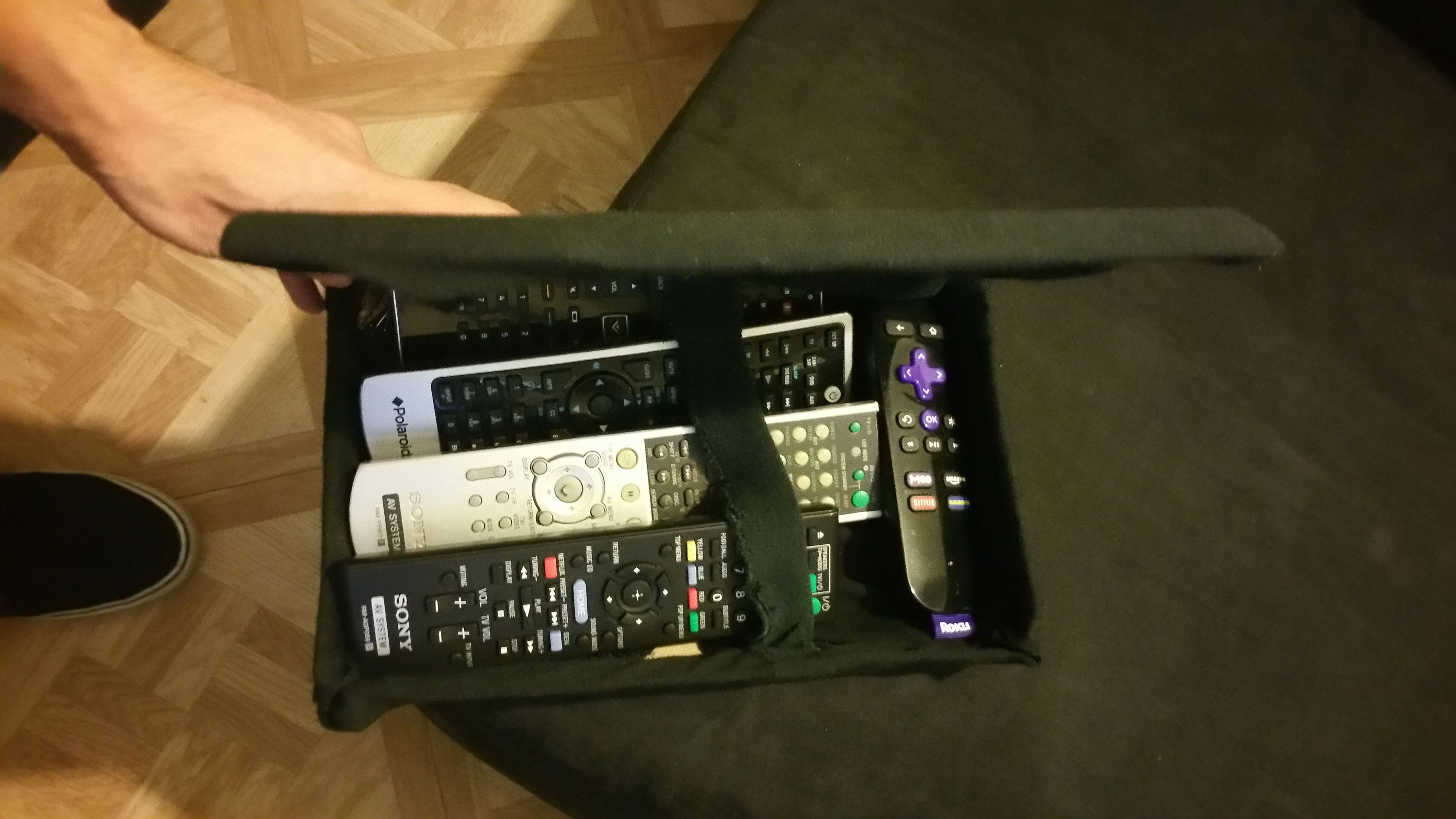 DIY Remote Organizer : 4 Steps (with Pictures) - Instructables
