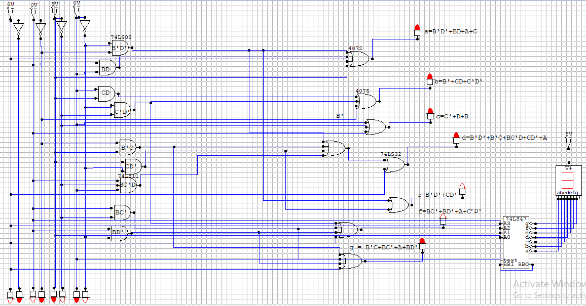 BCD to 7 Segment Decoder : 4 Steps - Instructables
