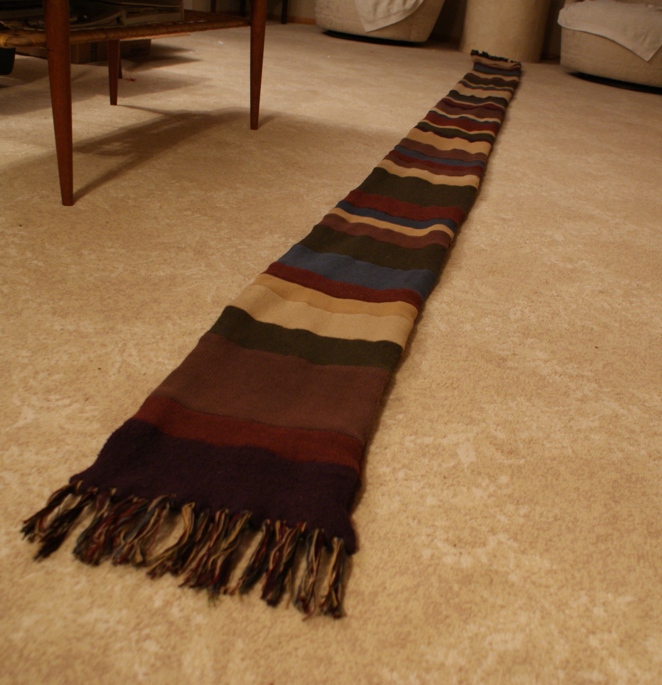 Doctor Who: the Fourth Doctor's Scarf : 8 Steps (with Pictures ...