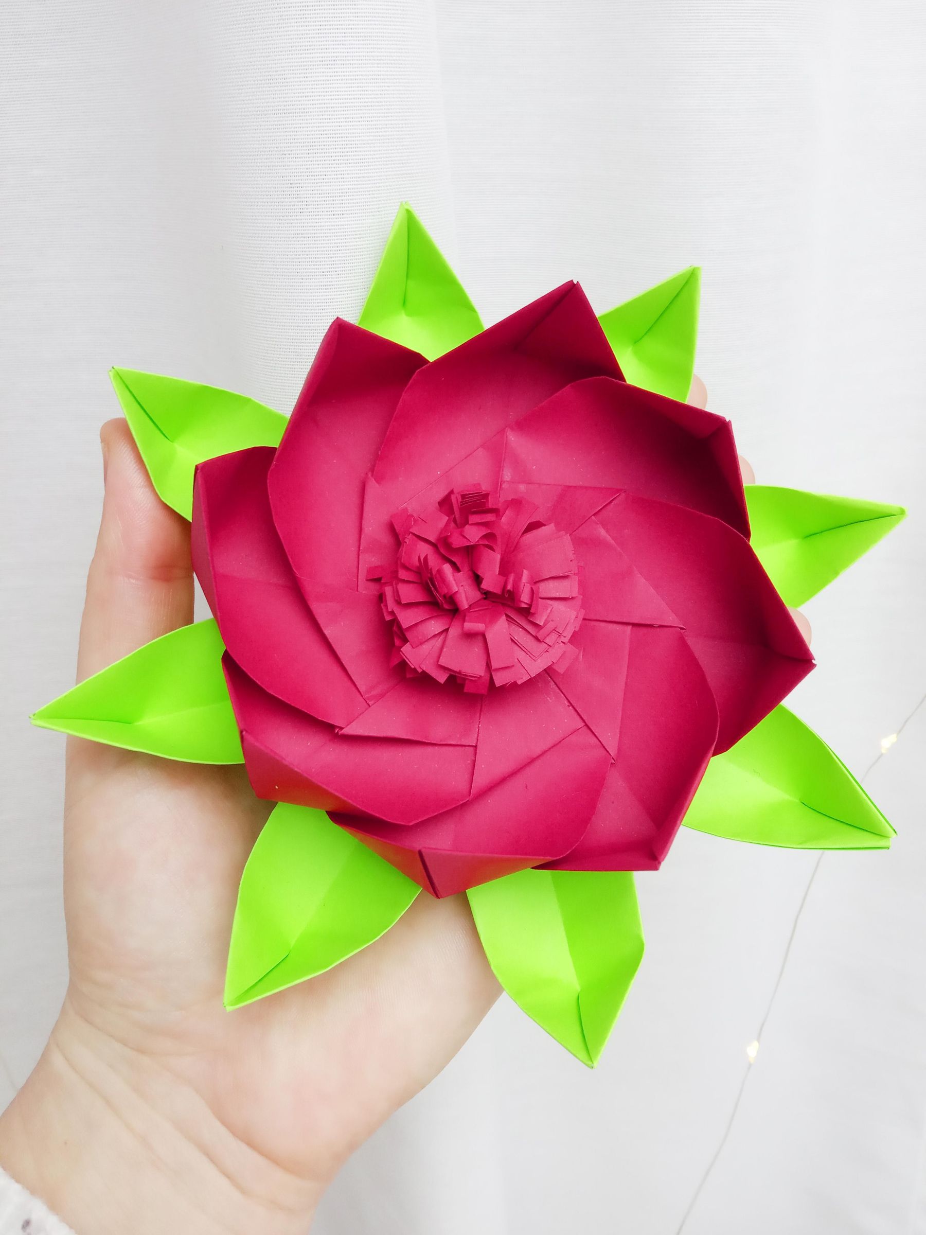 Paper Lotus Flower : 11 Steps (with Pictures) - Instructables