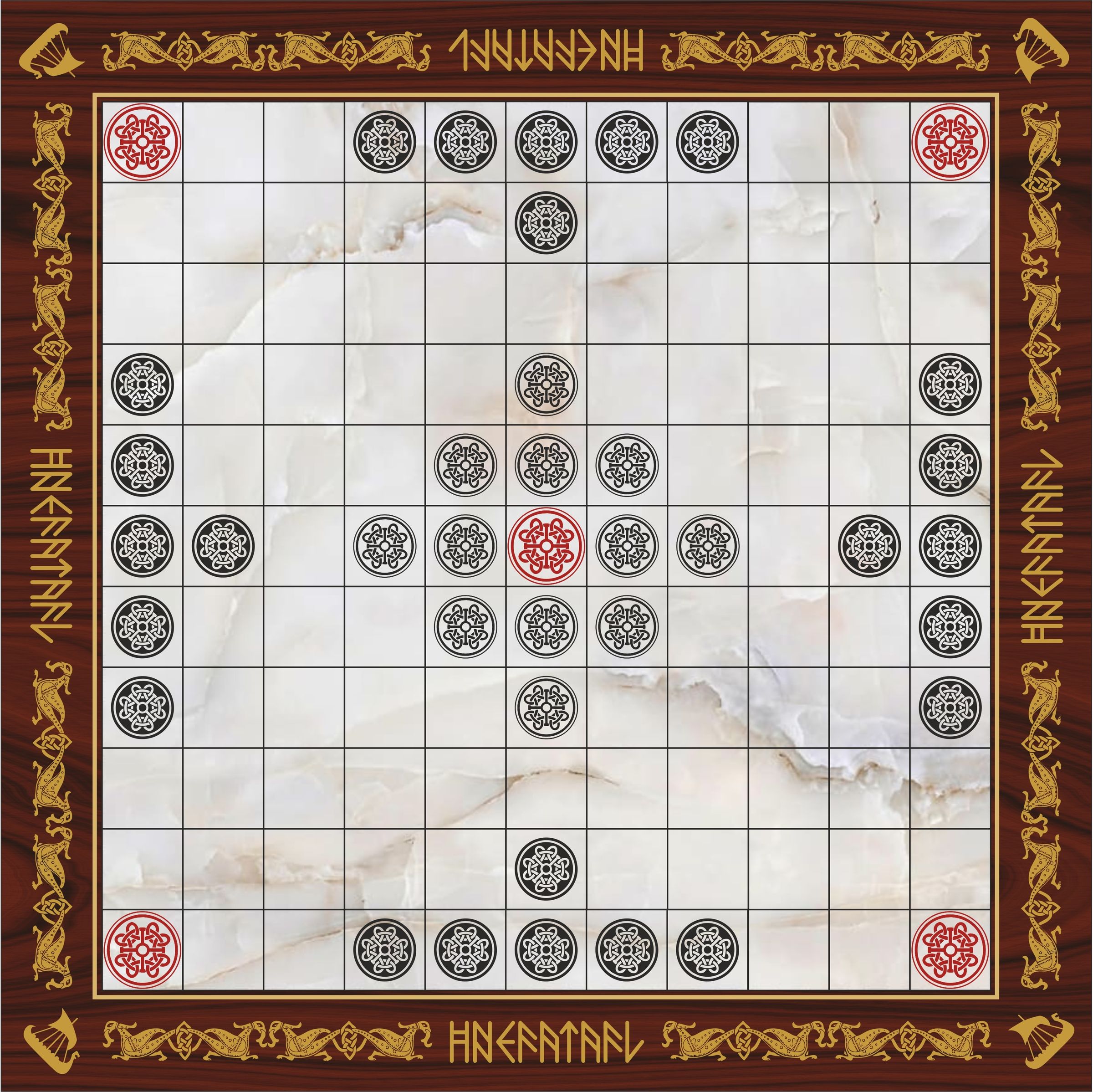 Hnefatafl ( Probably the Cheapest Set Ever :p ) : 7 Steps - Instructables