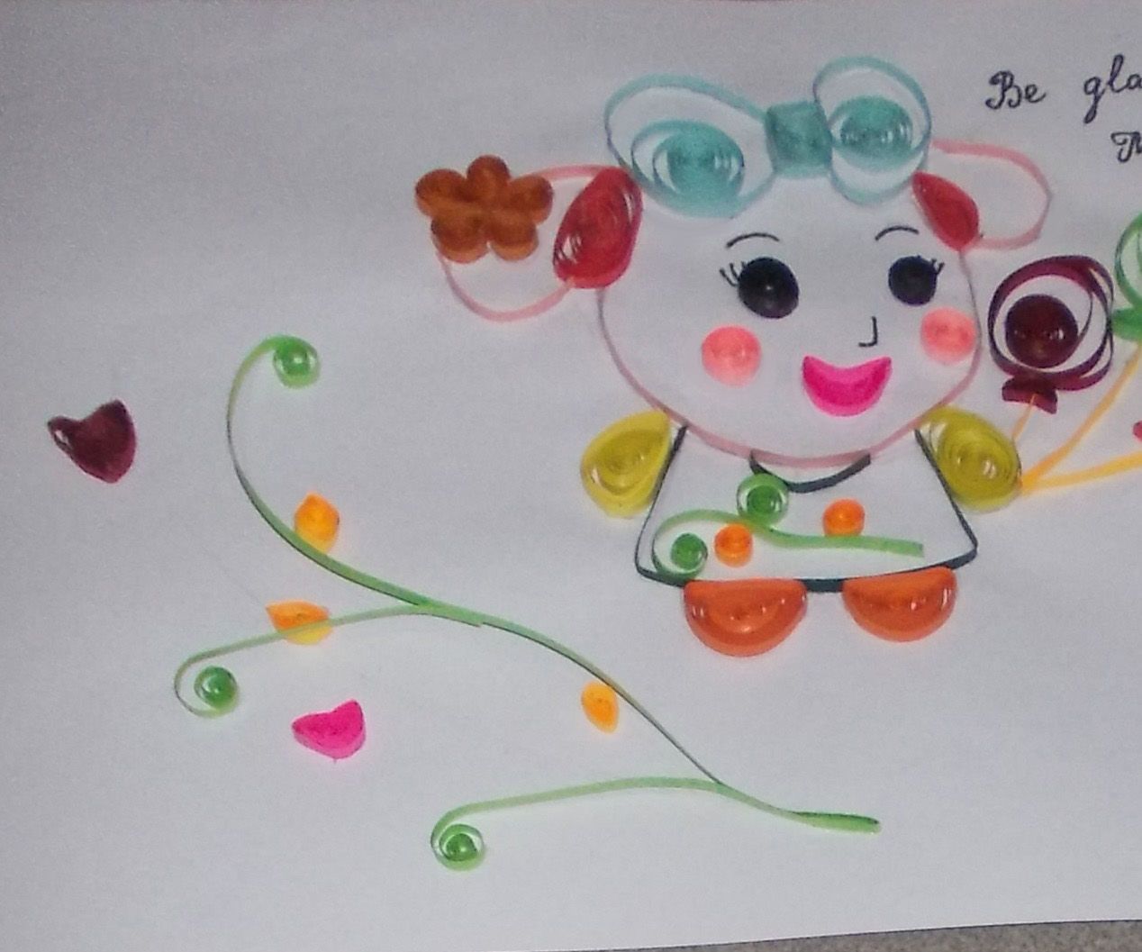 Miss La Sen Holding Balloon Quilling Paper. : 20 Steps (with Pictures ...