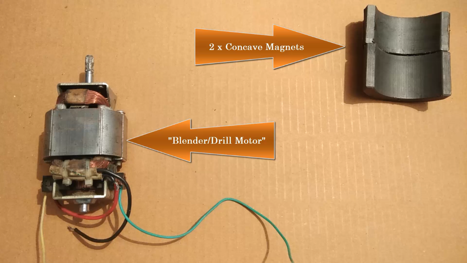 Make a Powerful 48V DC Motor From a Dead Blender/Drill Motor : 3 Steps ...