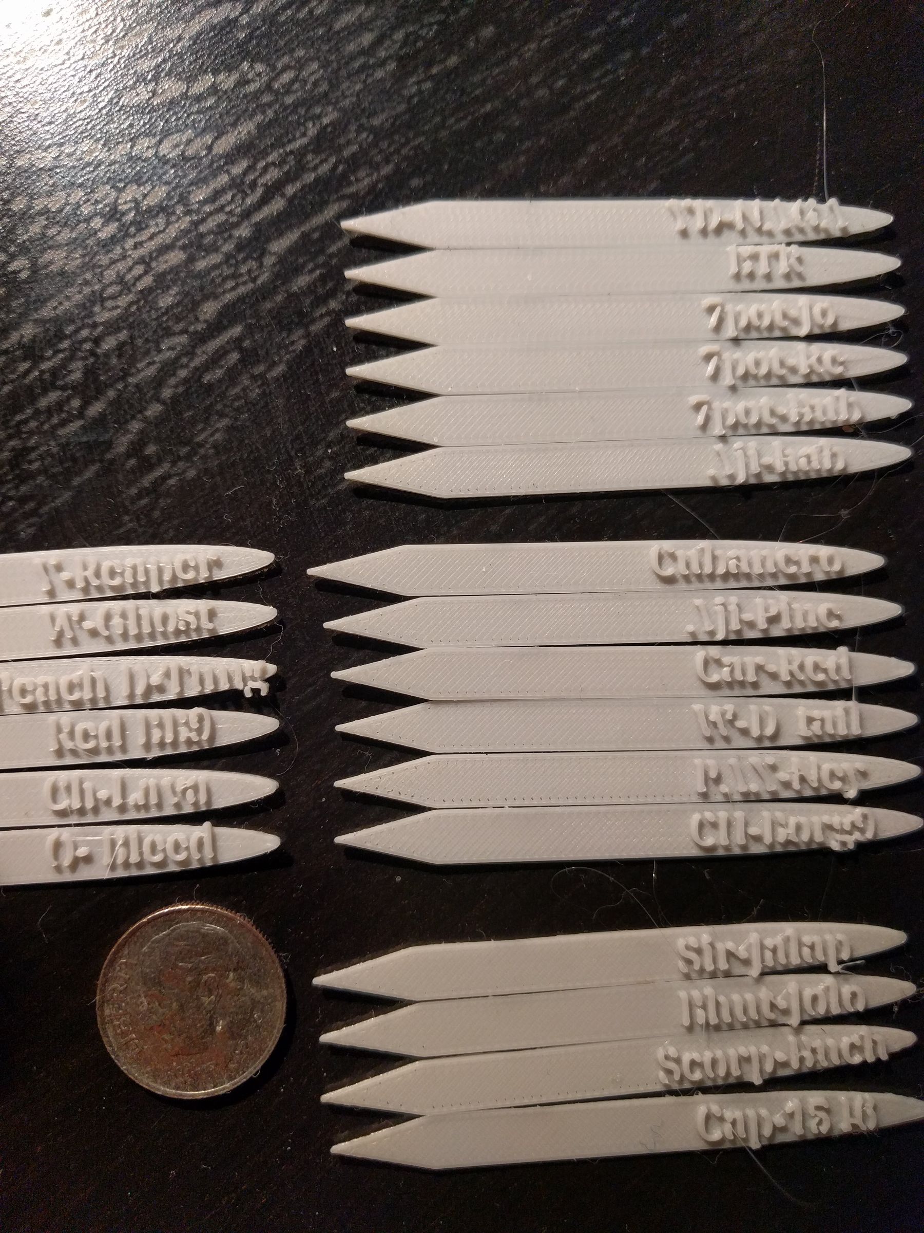 Hot Peppers!!! Custom Garden Name Stakes - TinkerCAD : 8 Steps (with ...