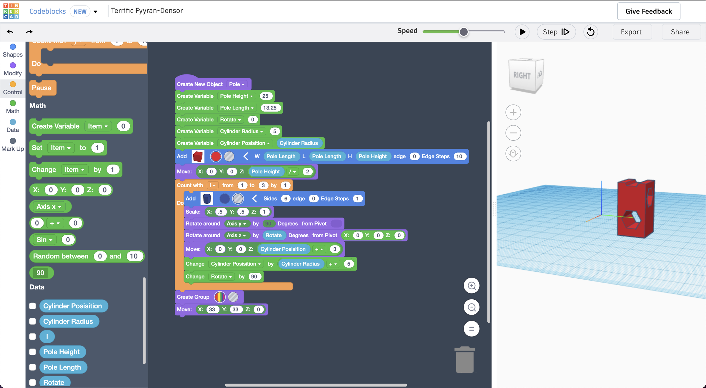 3D Sticky Notes Holder Using Tinkercad Codeblocks : 14 Steps (with ...
