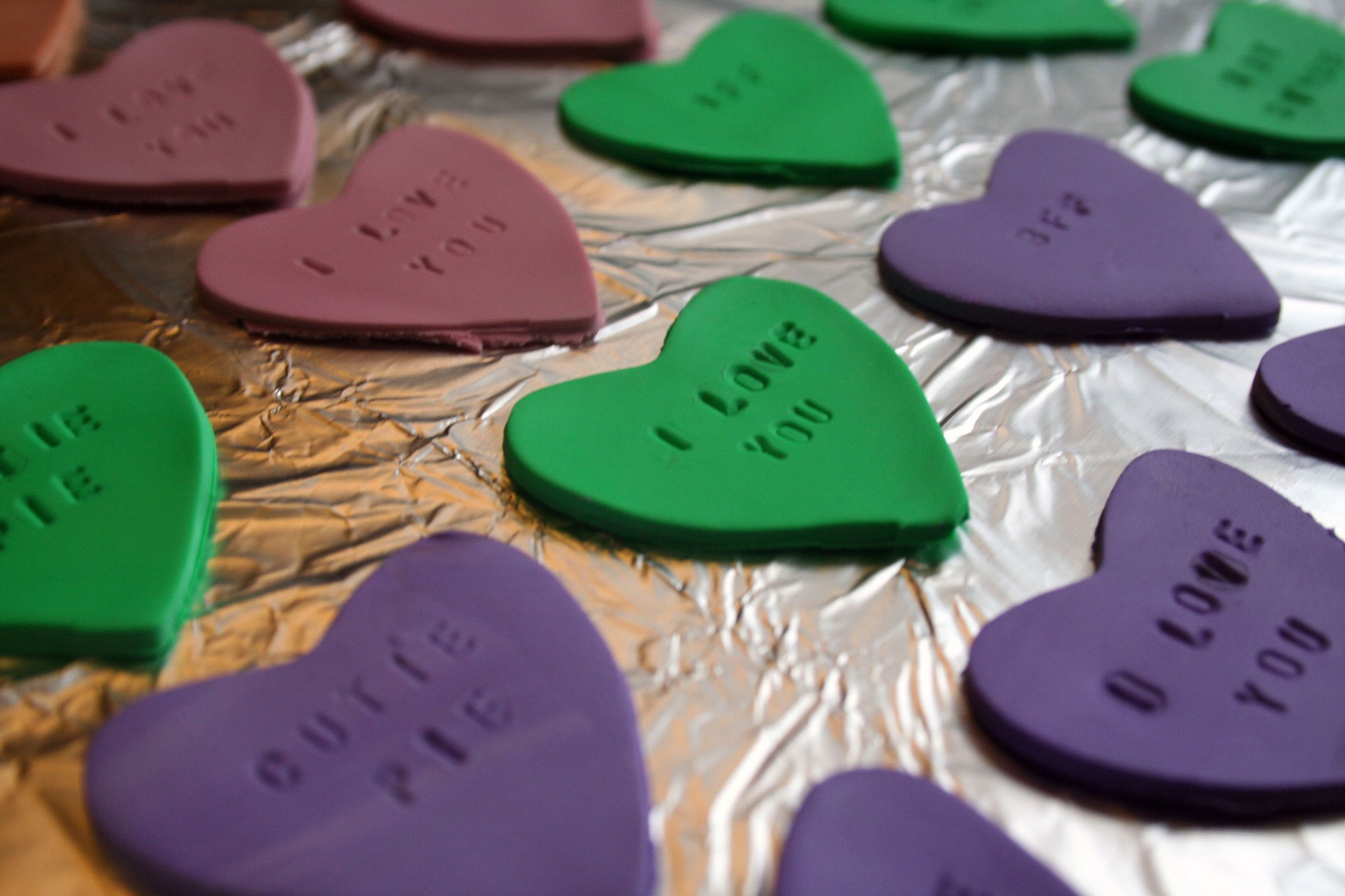 Polymer Clay Conversation Heart Tutorial : 7 Steps (with Pictures ...