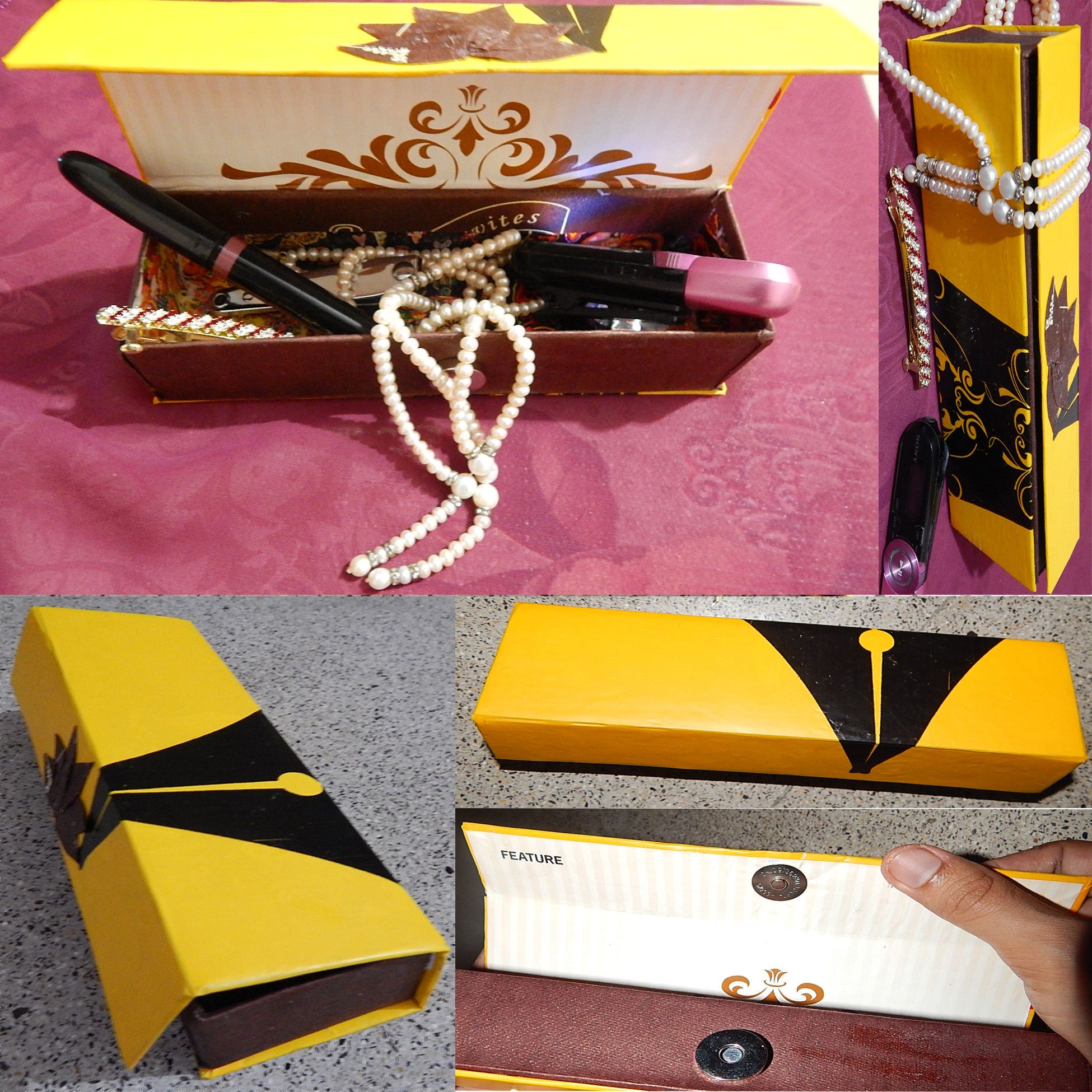 Fancy Cardboard Box : 7 Steps - Instructables