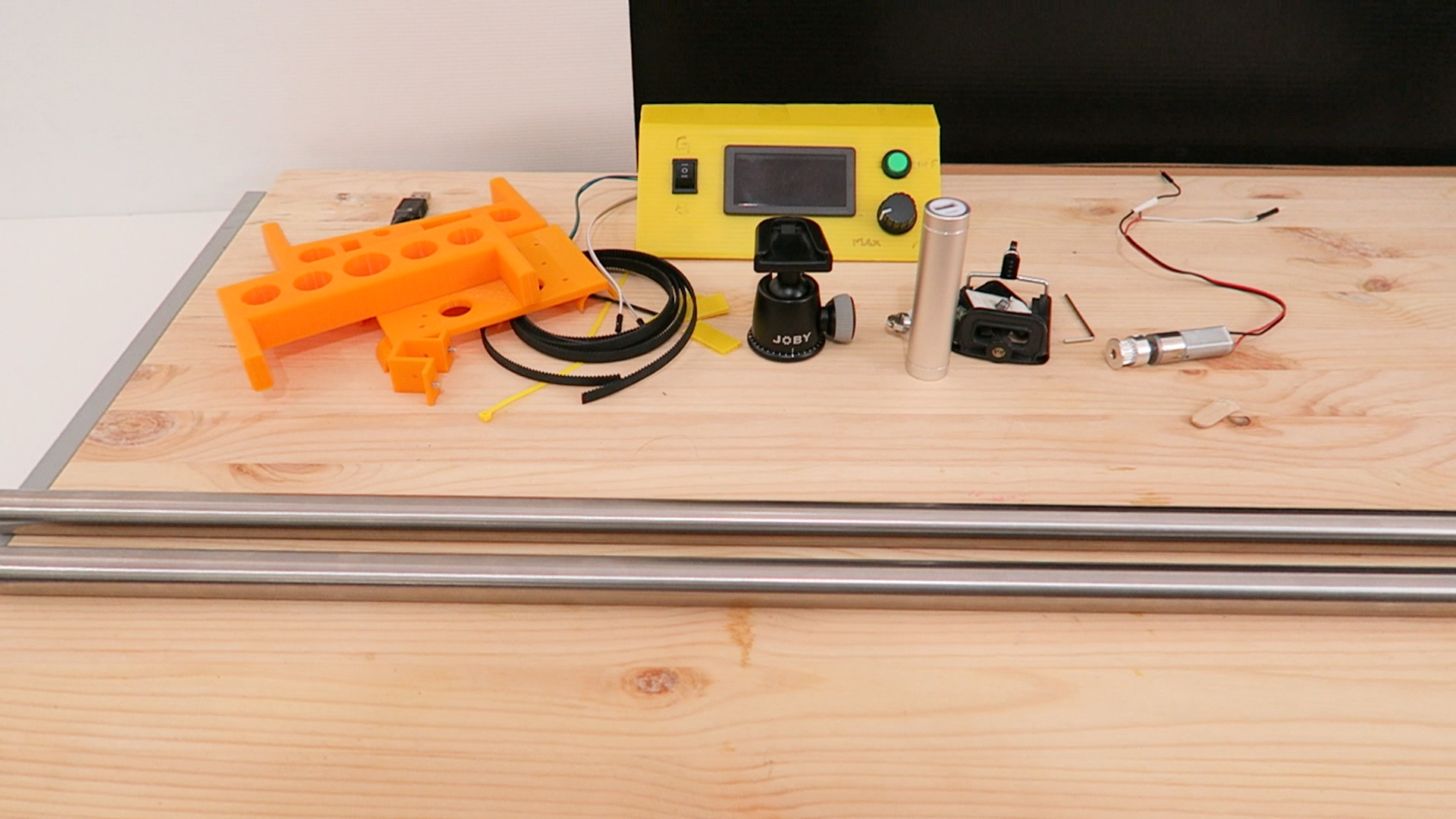 3D Printed Motorized Camera Slider : 3 Steps (with Pictures ...