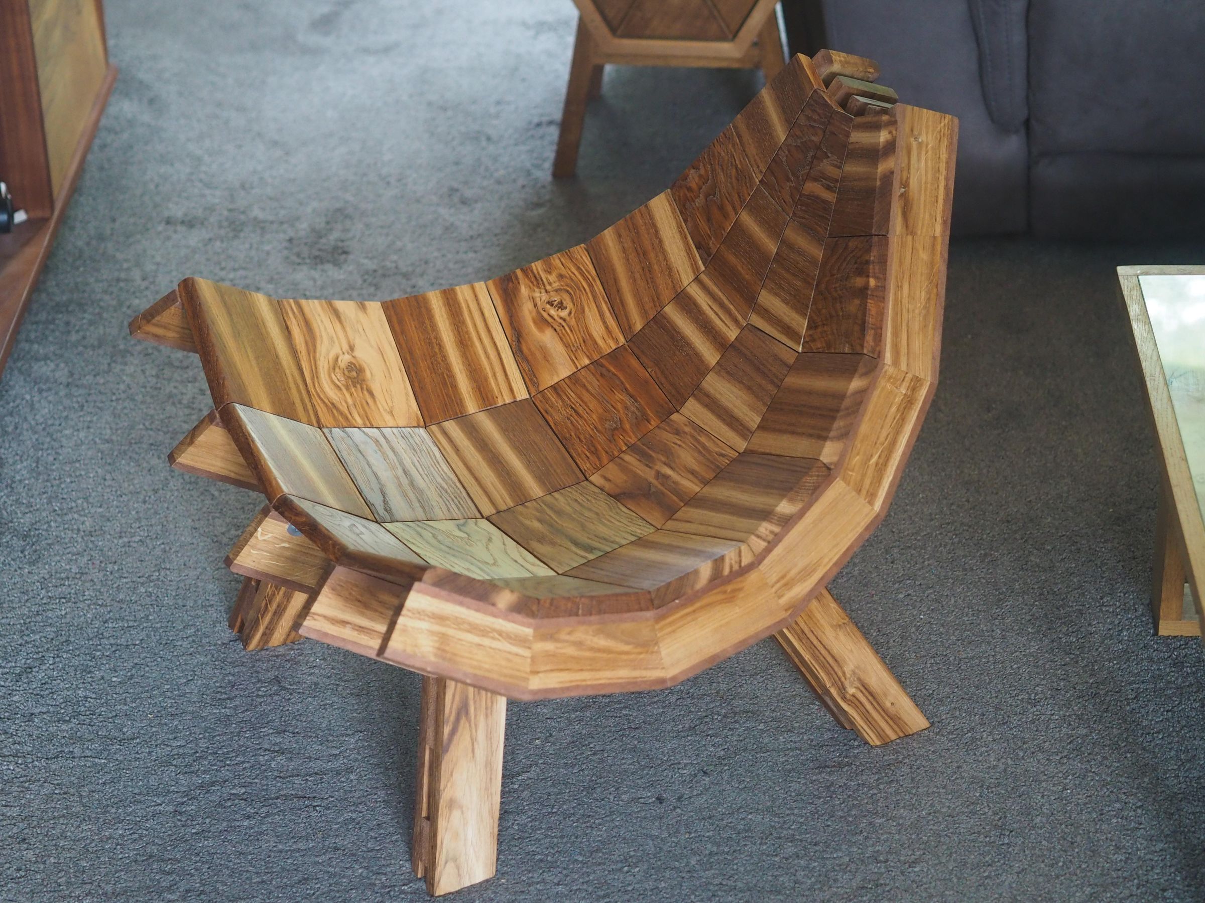 Faceted Curved Wooden Chair : 12 Steps (with Pictures) - Instructables