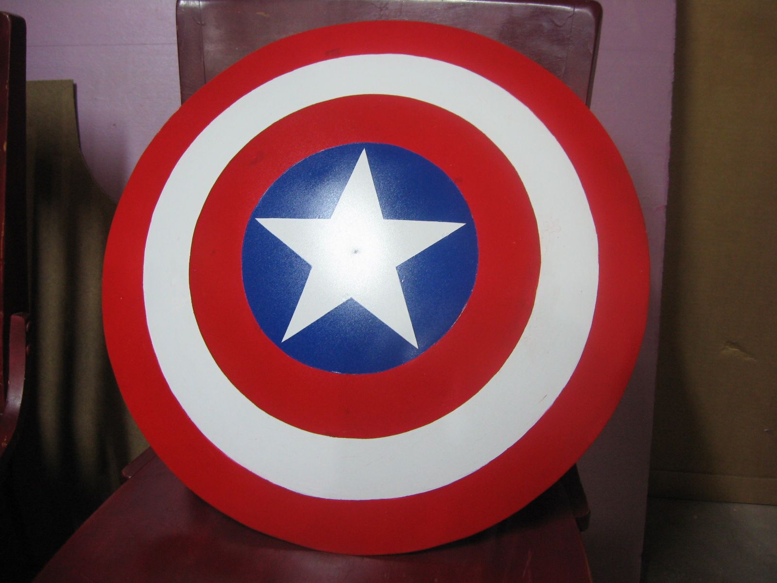 Captain America Shield From Used Satellite Dish : 13 Steps (with ...