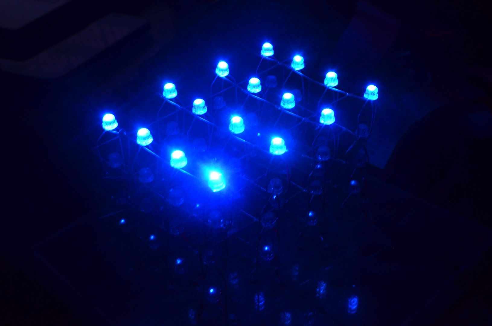 RGB 4x4x4 LED Cube : 6 Steps (with Pictures) - Instructables