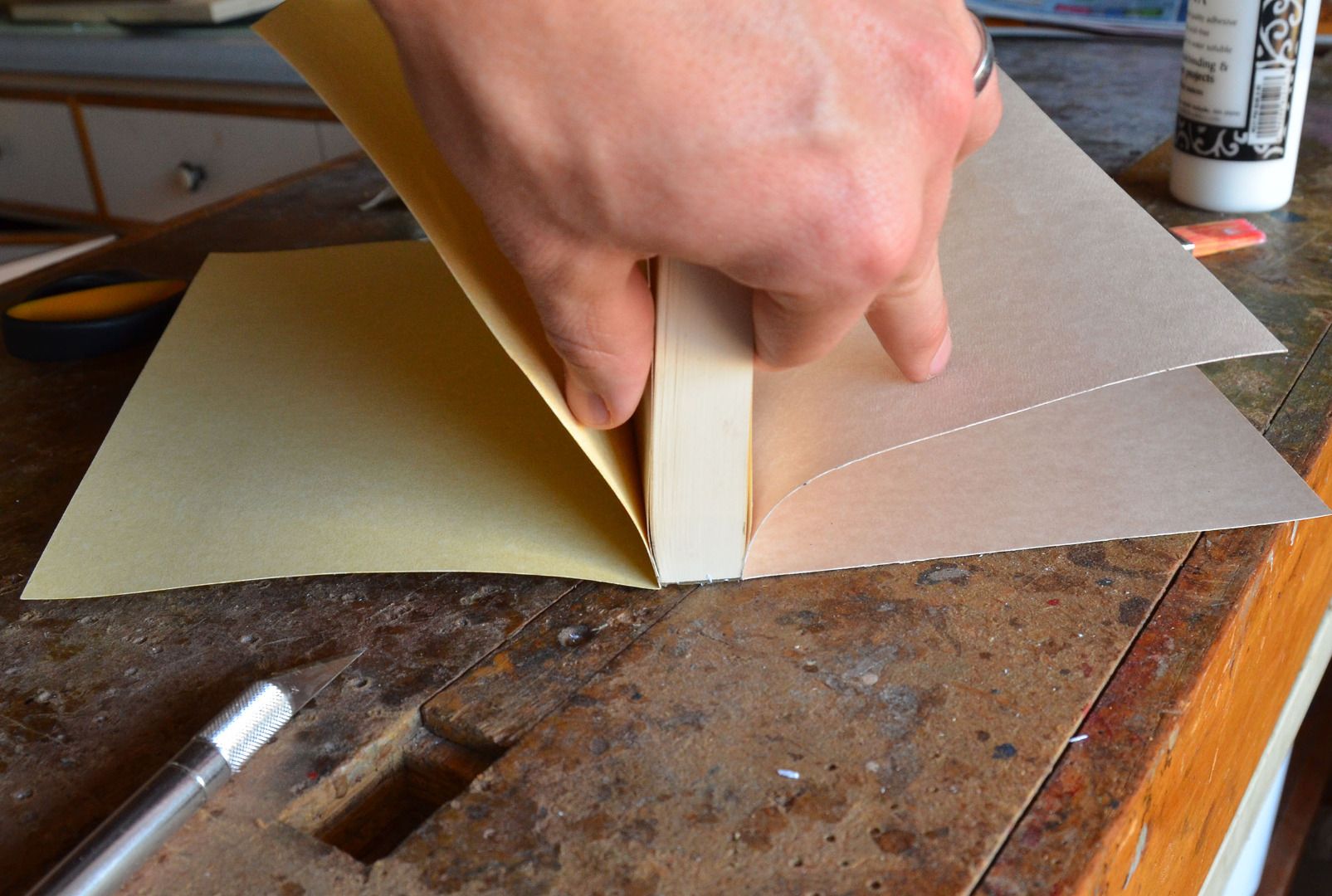 Leather Binding a Paperback: a New and Improved Guide : 23 Steps (with ...