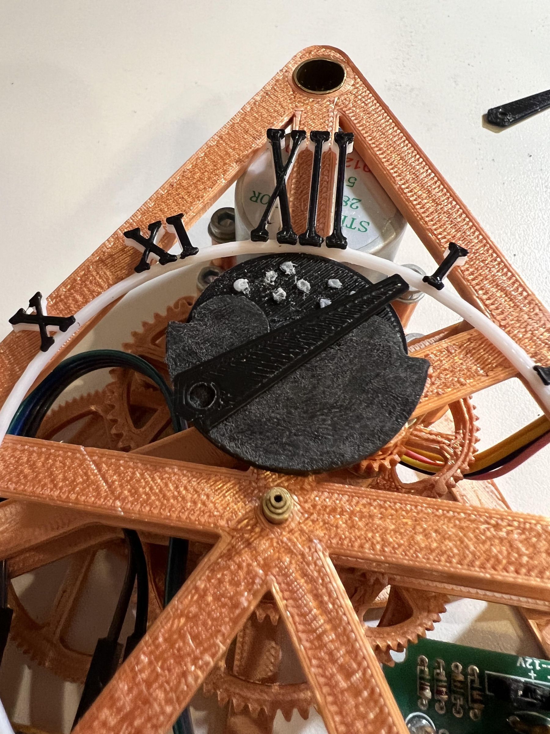 Triangulum - 3D Printed 3-Hand Clock : 16 Steps (with Pictures ...