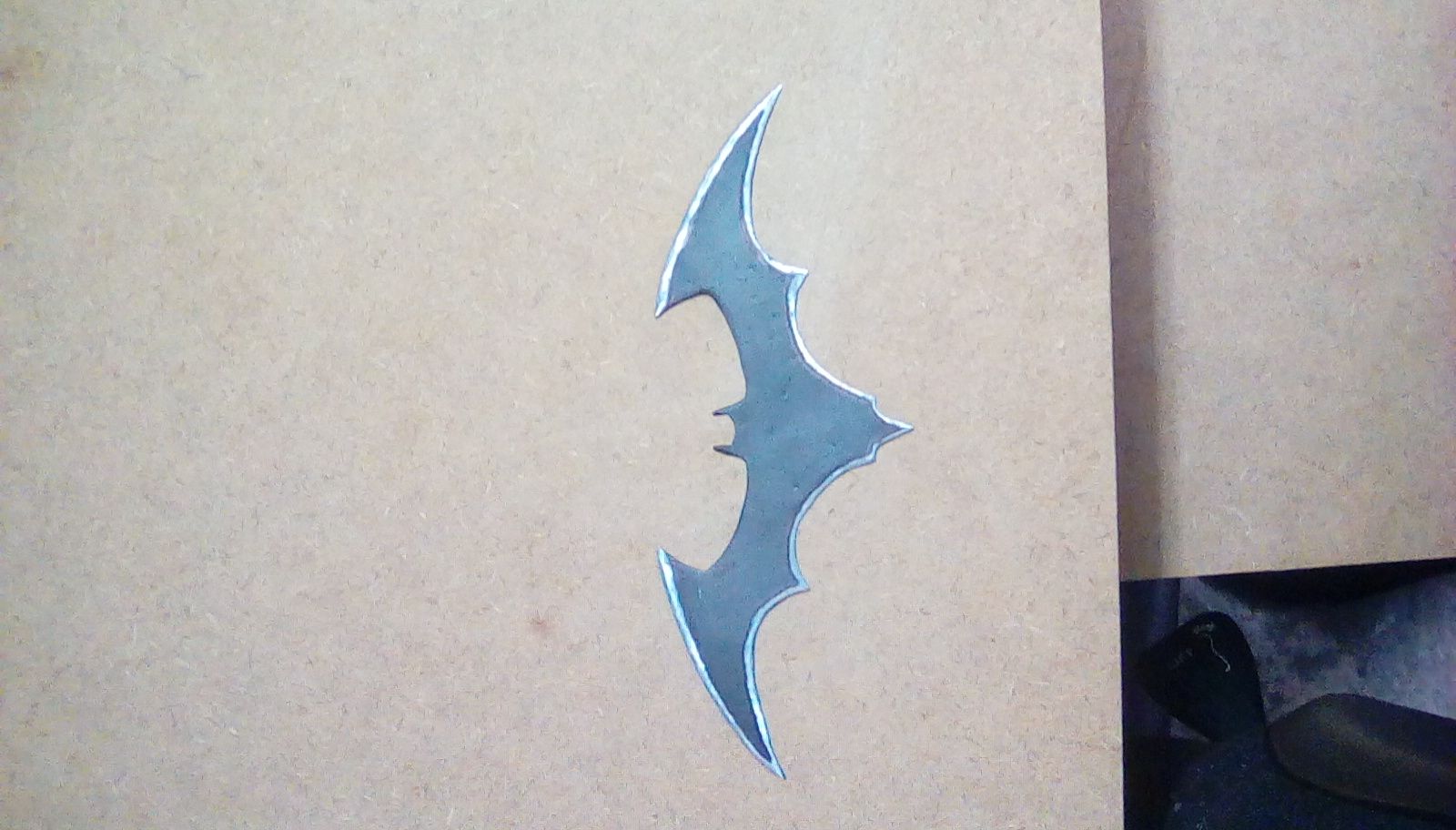 Easy 100% Metal Batarang : 8 Steps - Instructables
