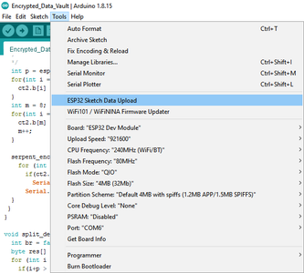 Encrypted Data Vault: ESP32 Version : 16 Steps - Instructables