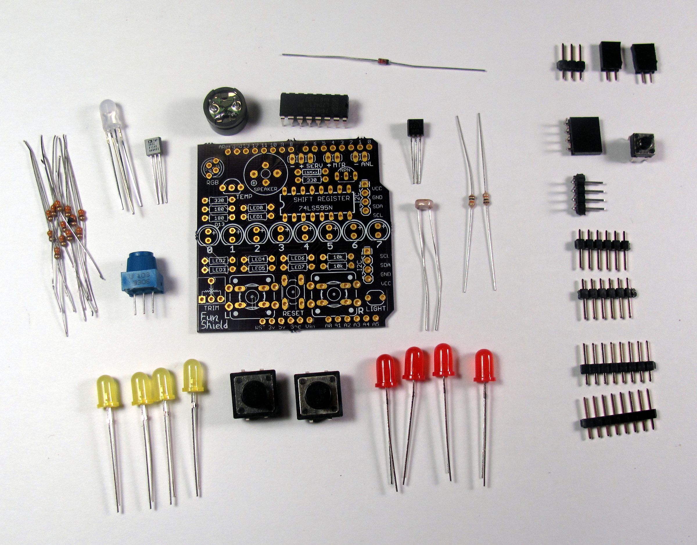 FunShield for Arduino : 13 Steps - Instructables