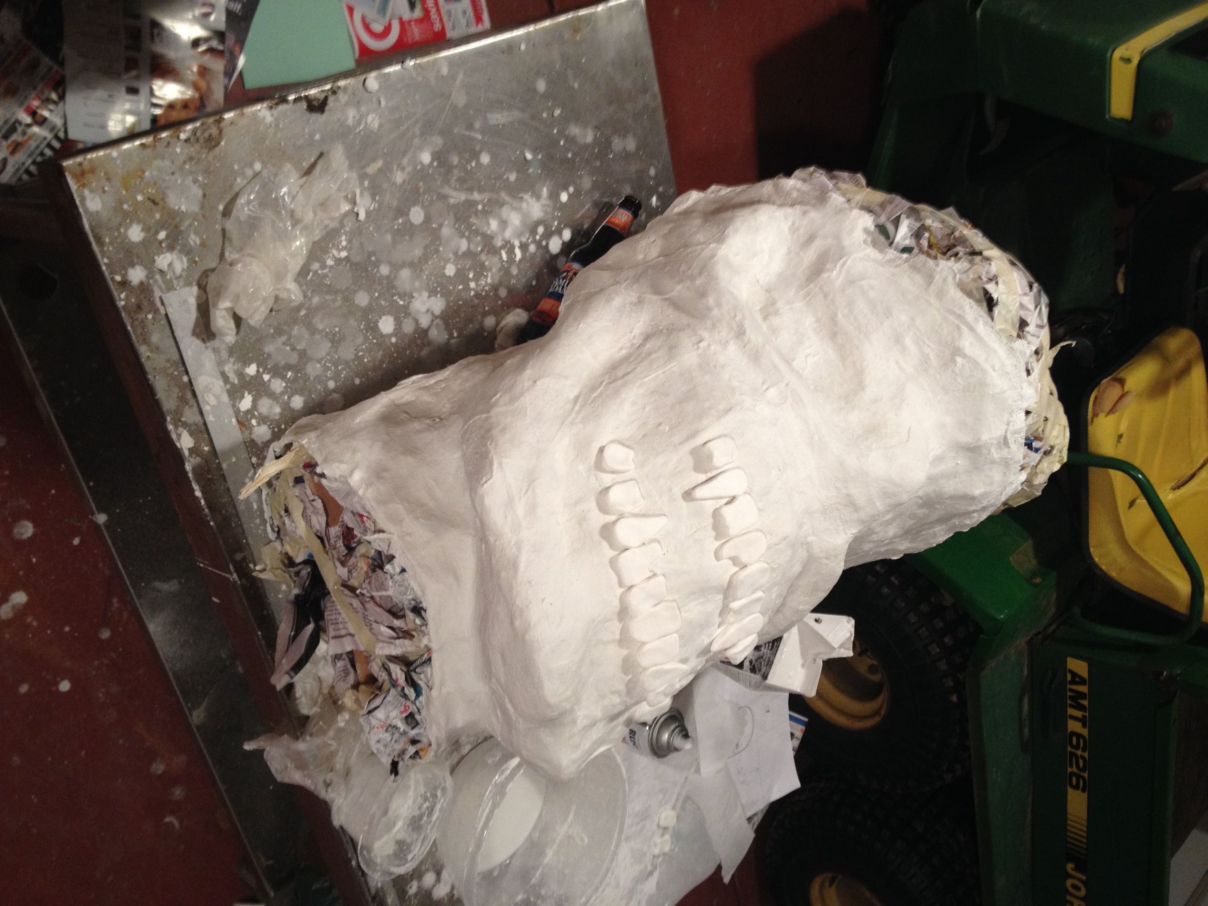 Giant Halloween Skull Mask : 8 Steps (with Pictures) - Instructables
