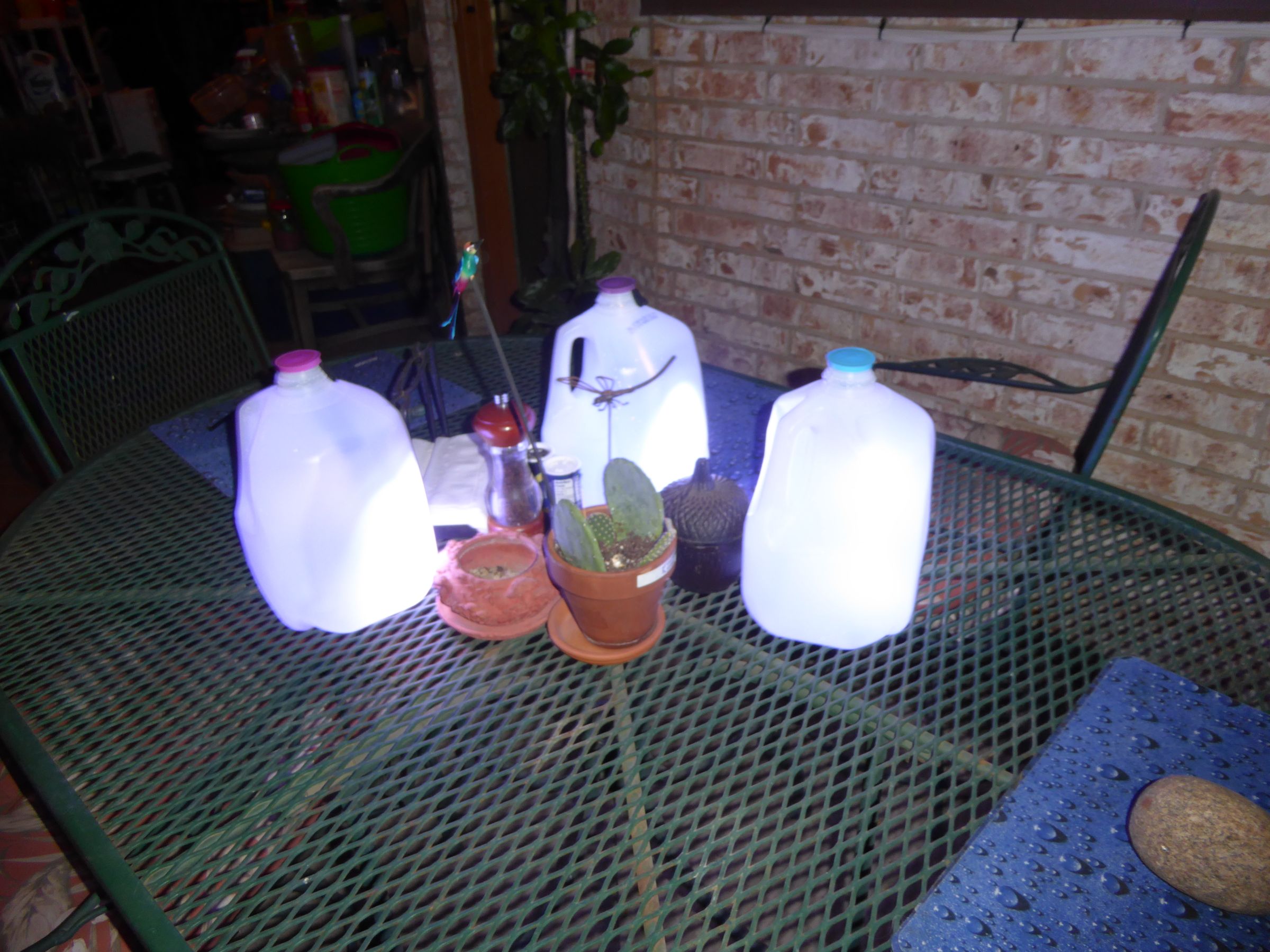 Light My No-Fire, Water Jug Party and Camping Lights : 5 Steps (with ...