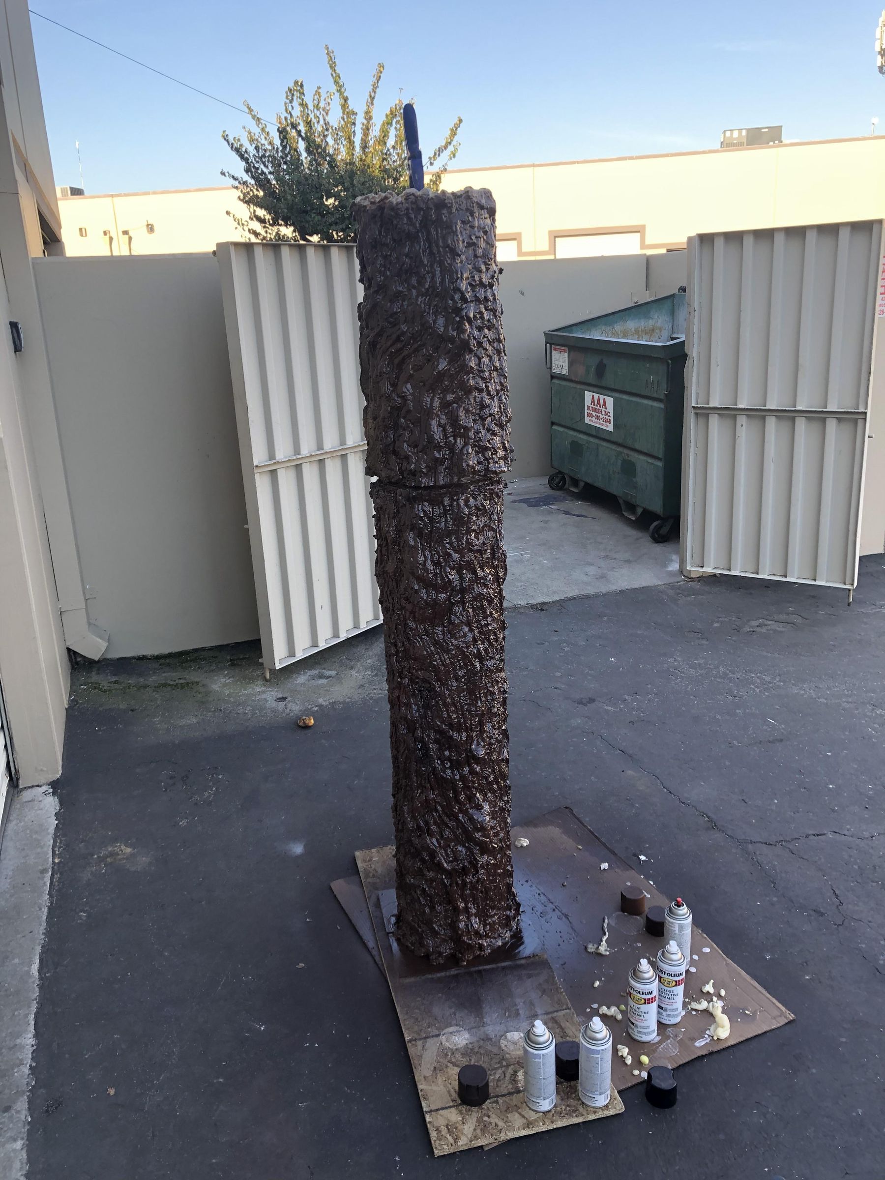 Prop Tree Trunk and Stump Quick and Cheap : 6 Steps (with Pictures ...