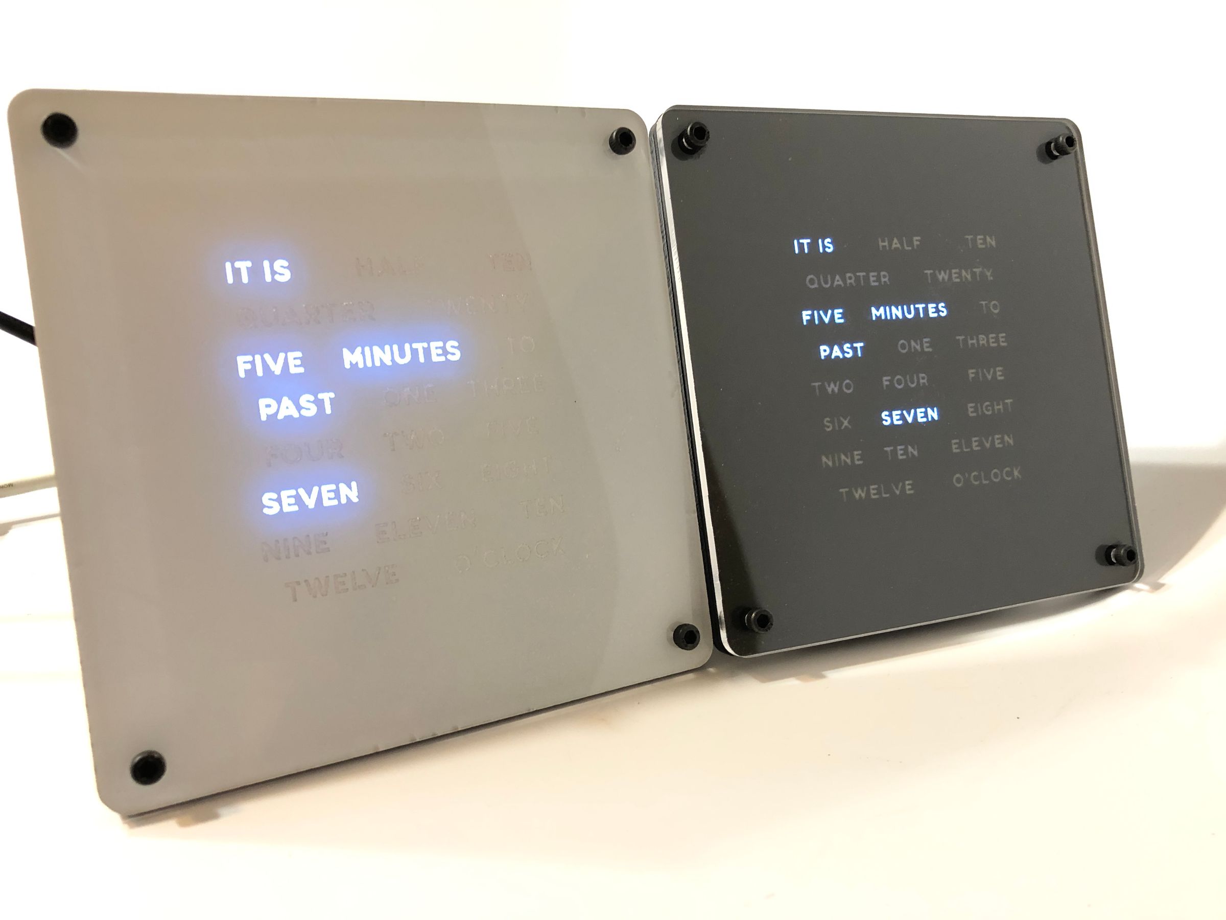 Arduino RGB Matrix Word Clock : 6 Steps - Instructables