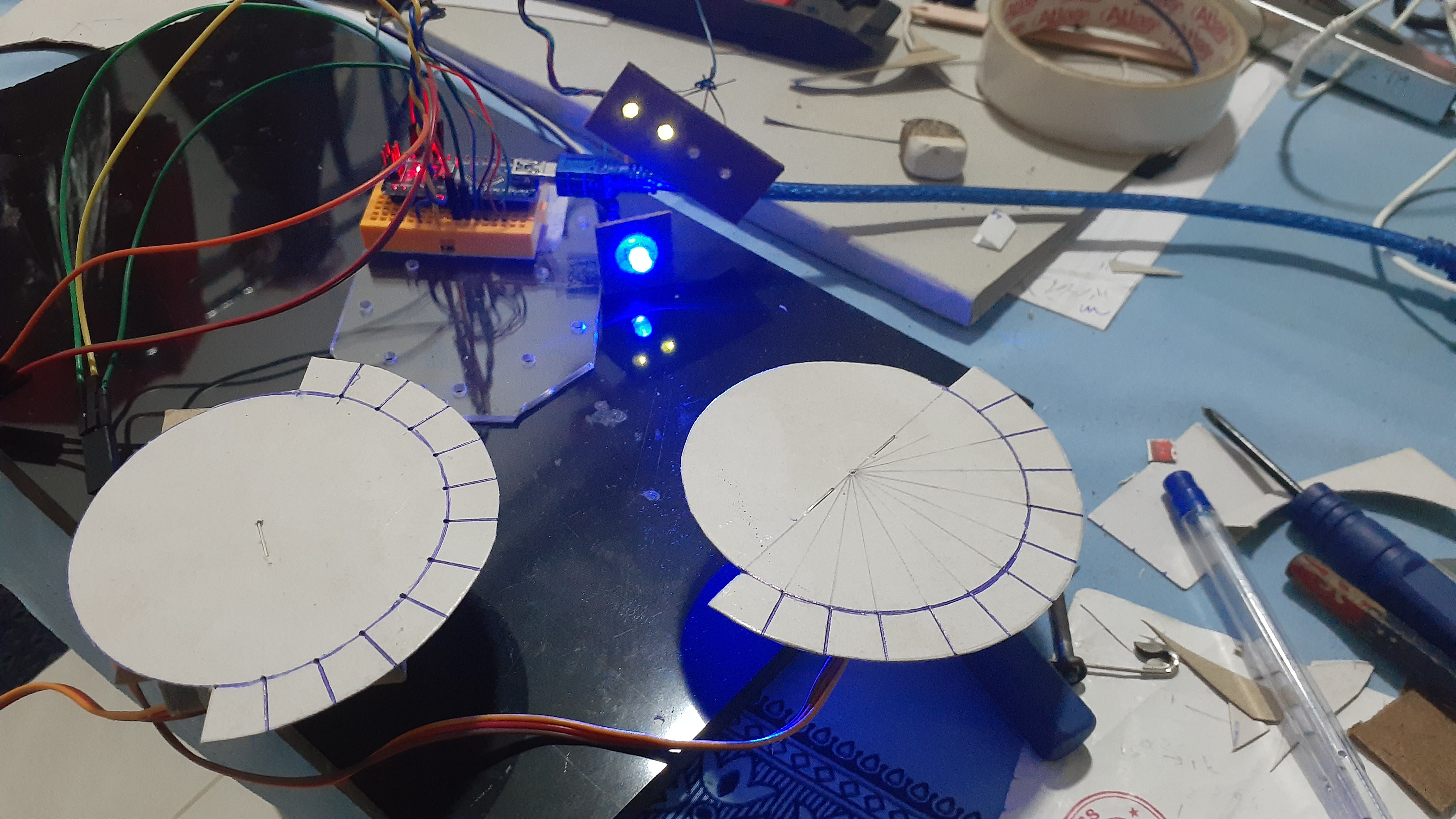 A Unique Clock Model Powered by Arduino Servo Motors : 5 Steps ...