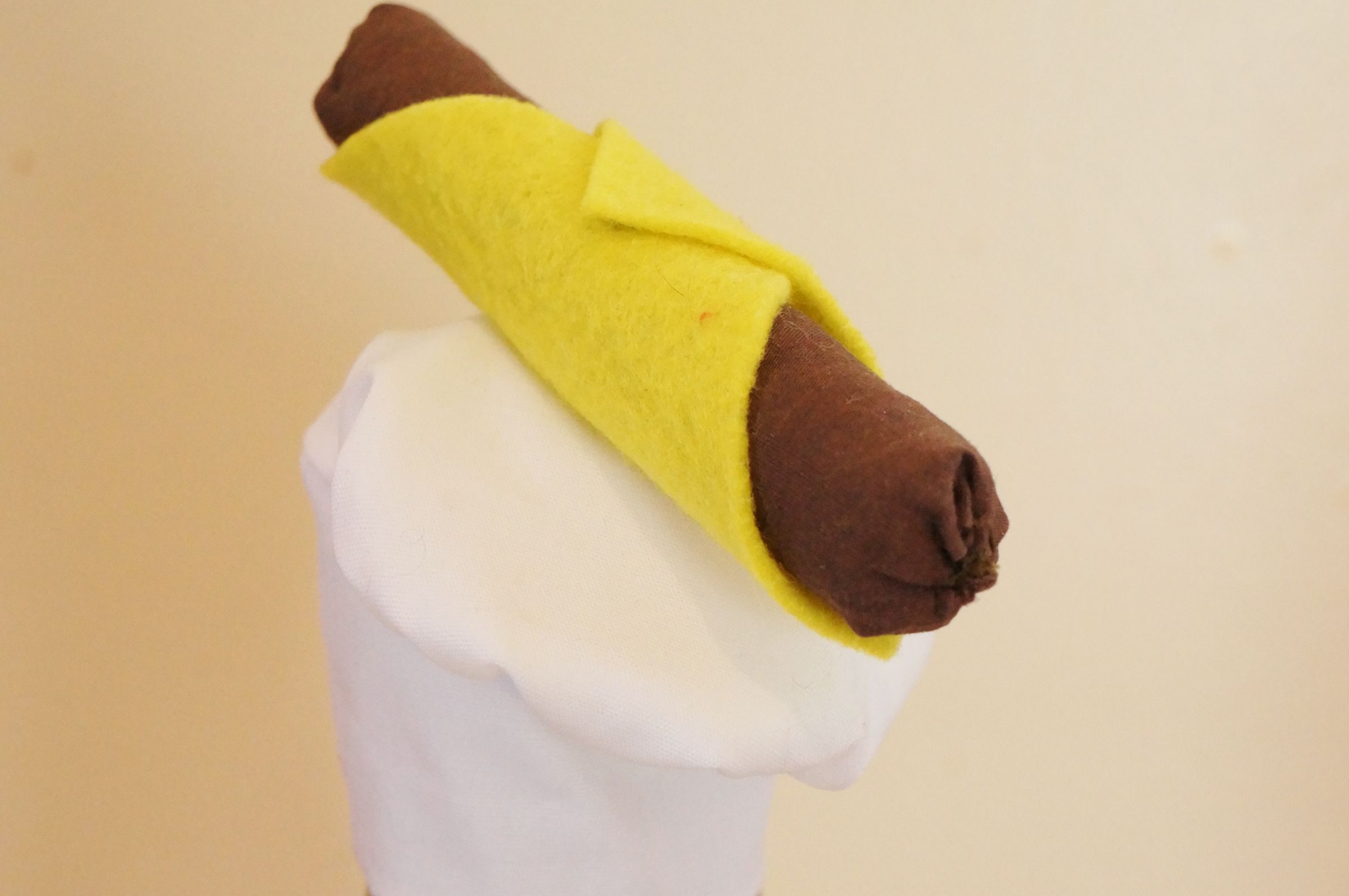 How to Make a Chef Hat Toque Pattern for Large or Small Pets : 12 Steps ...