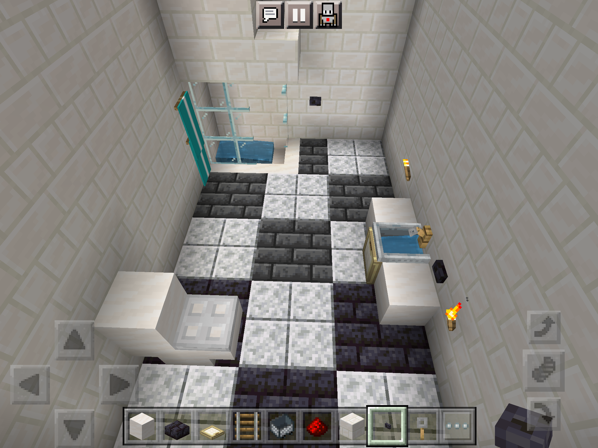 Minecraft Bathroom With Shower : 14 Steps - Instructables