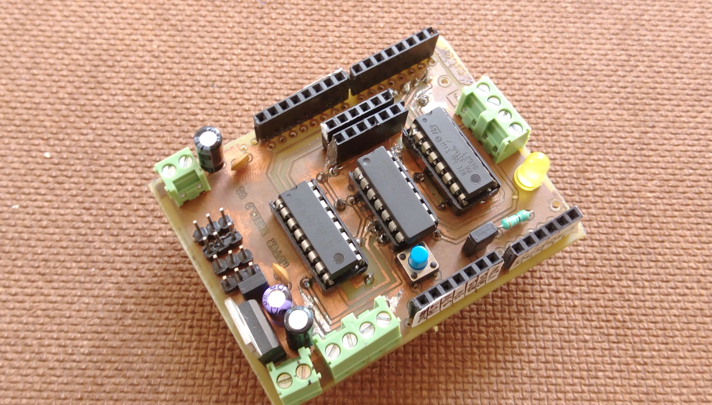 DIY Multi-Purpose Robot Base and Motor Shield : 21 Steps (with Pictures ...