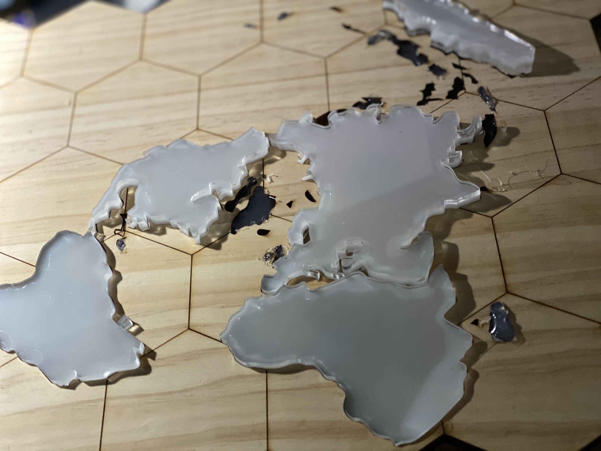 Azimuthal Projection 3D Map Decoration X Folk Music Puzzle Game ...