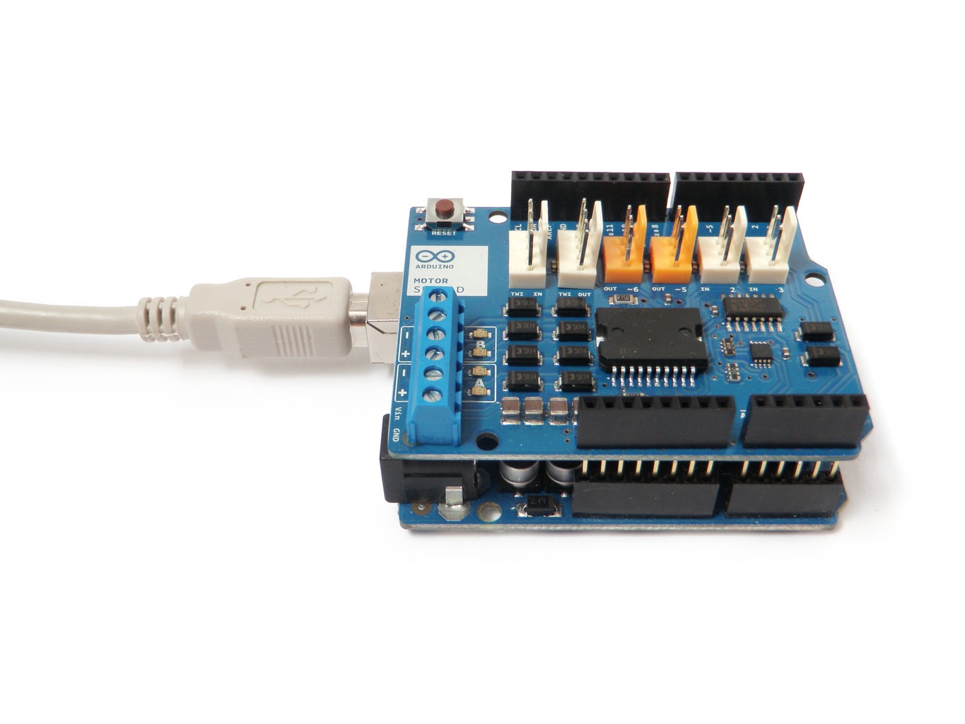 Arduino Motor Shield Tutorial 6 Steps With Pictures Instructables