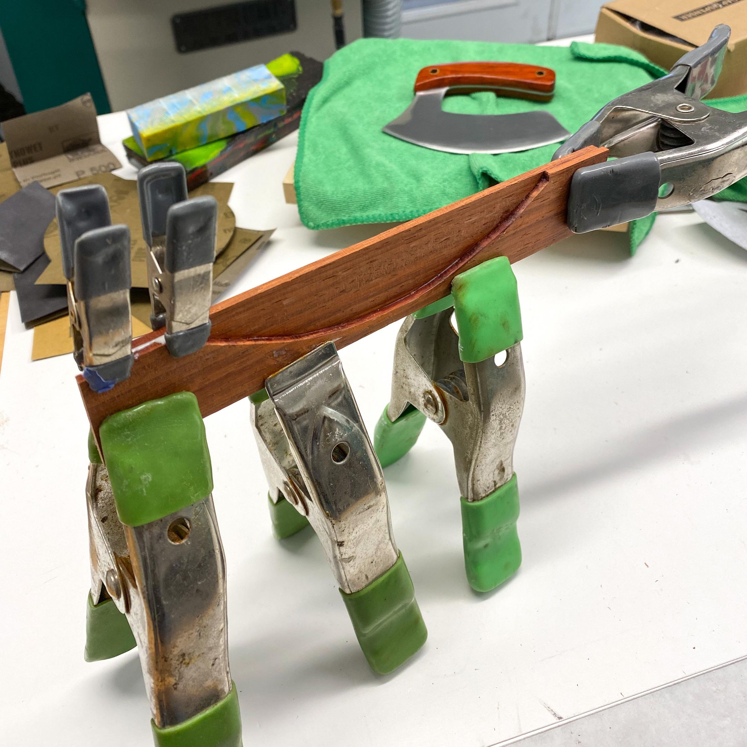 How to Make a Ulu Knife From a Old Saw Blade Plus a Bonus Cutting Board ...