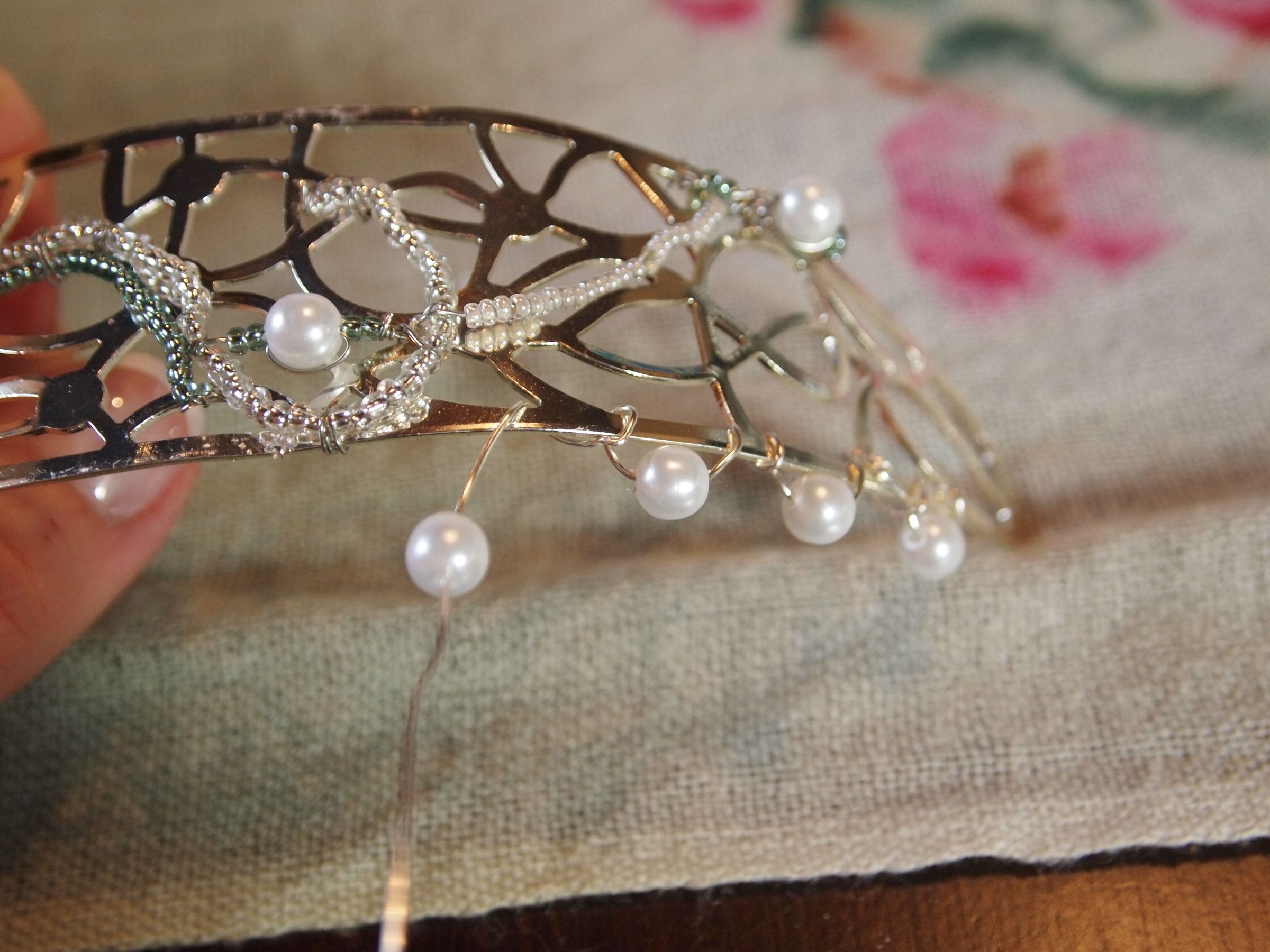 Unique DIY Beautiful HeadPiece & Small Veil : 8 Steps (with Pictures ...
