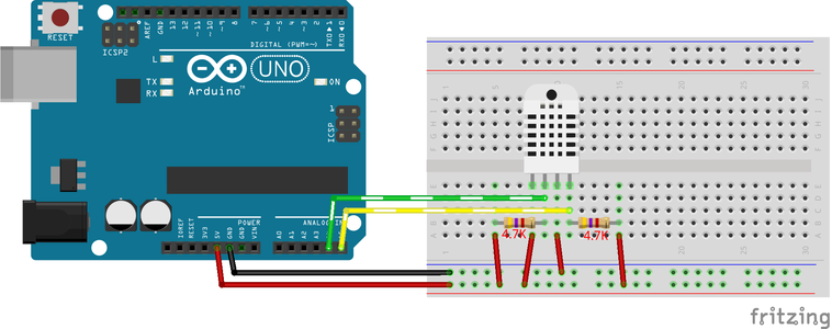 Dht12 I2c Cheap Humidity And Temperature Sensor Fast Easy Usage 14 Steps Instructables 3861