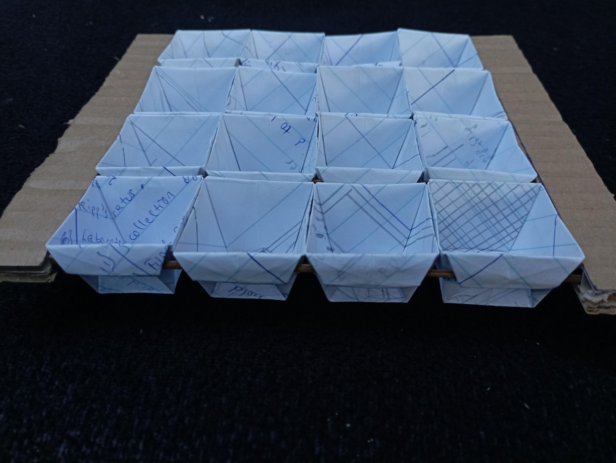 Origami: Paper Seedling Tray. : 10 Steps (with Pictures) - Instructables