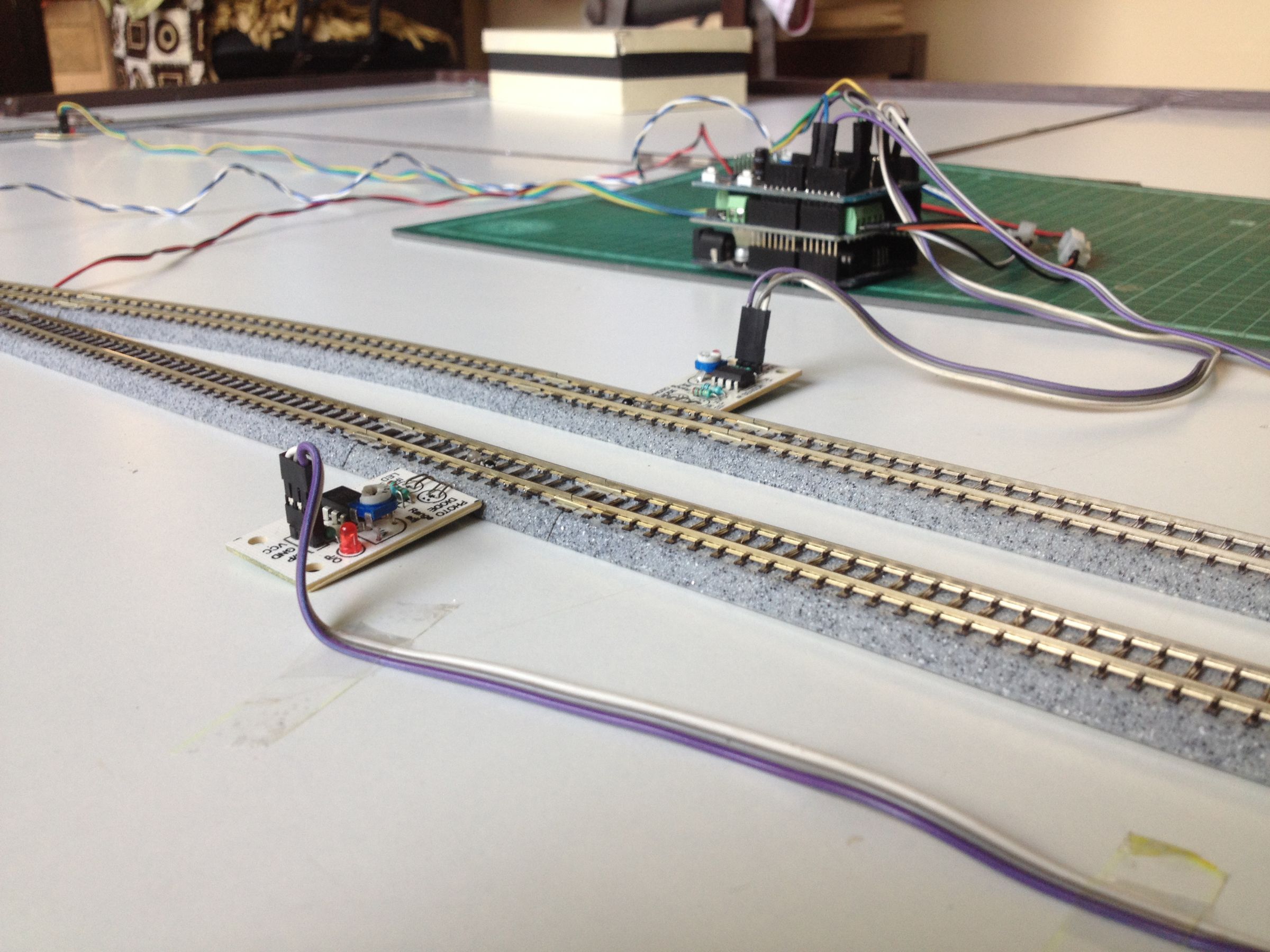 Automated Point to Point Model Railroad With Yard Siding : 10 Steps ...