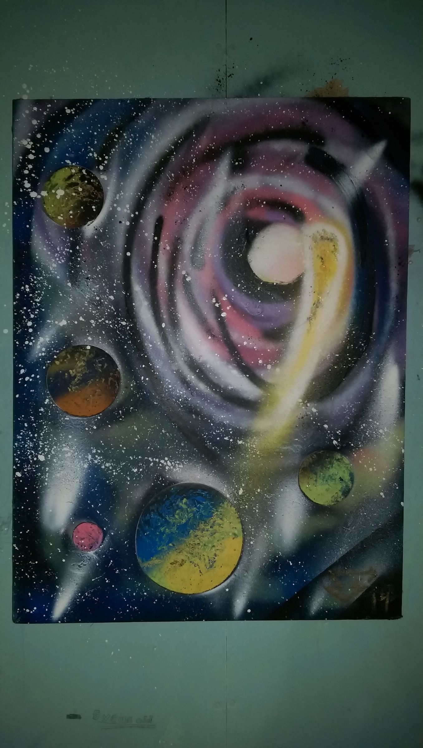 Paint a Galaxy in 30 Minutes : 7 Steps (with Pictures) - Instructables