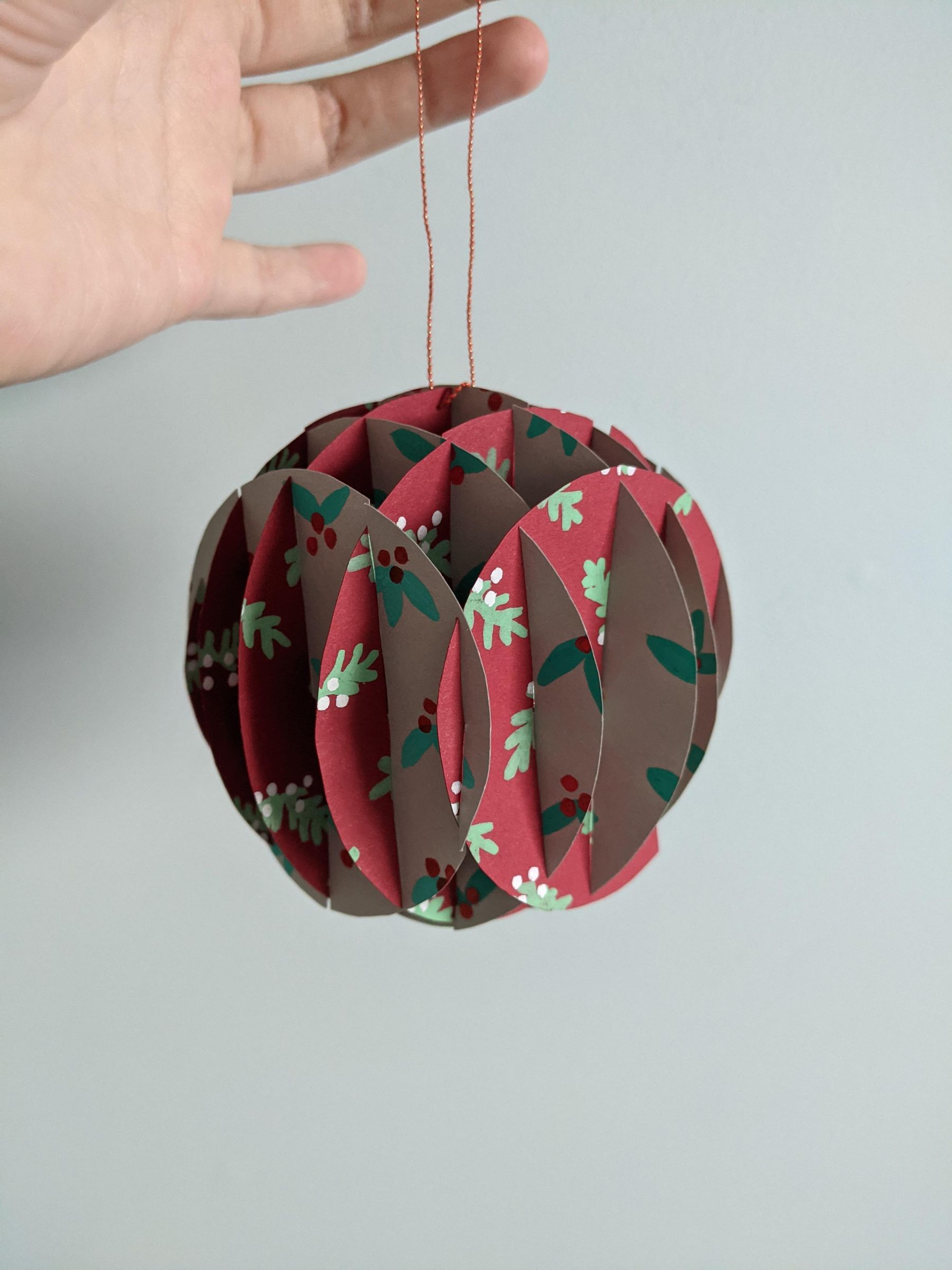 Geometric Chrismas Ornament That Folds Flat! : 7 Steps (with Pictures ...